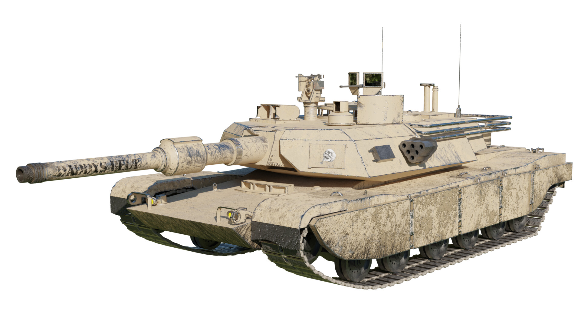 ArtStation - M1 Abrams - Daddy's Belt