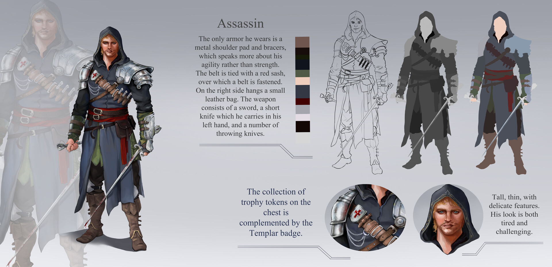 ArtStation - Assassin - Game Character