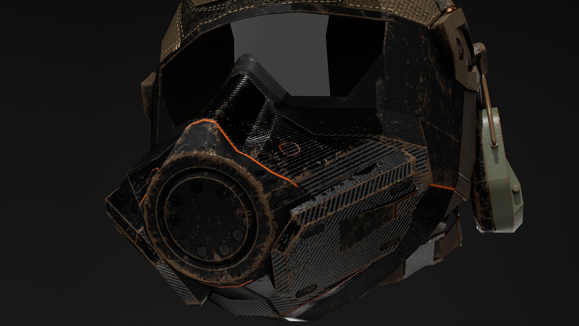 Azad Hussain - Gaming Assets - Apocalyptic Helmet