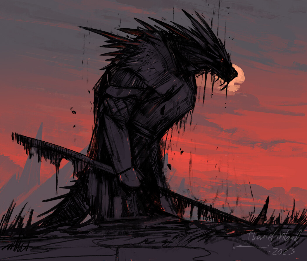 ArtStation - Undead knight