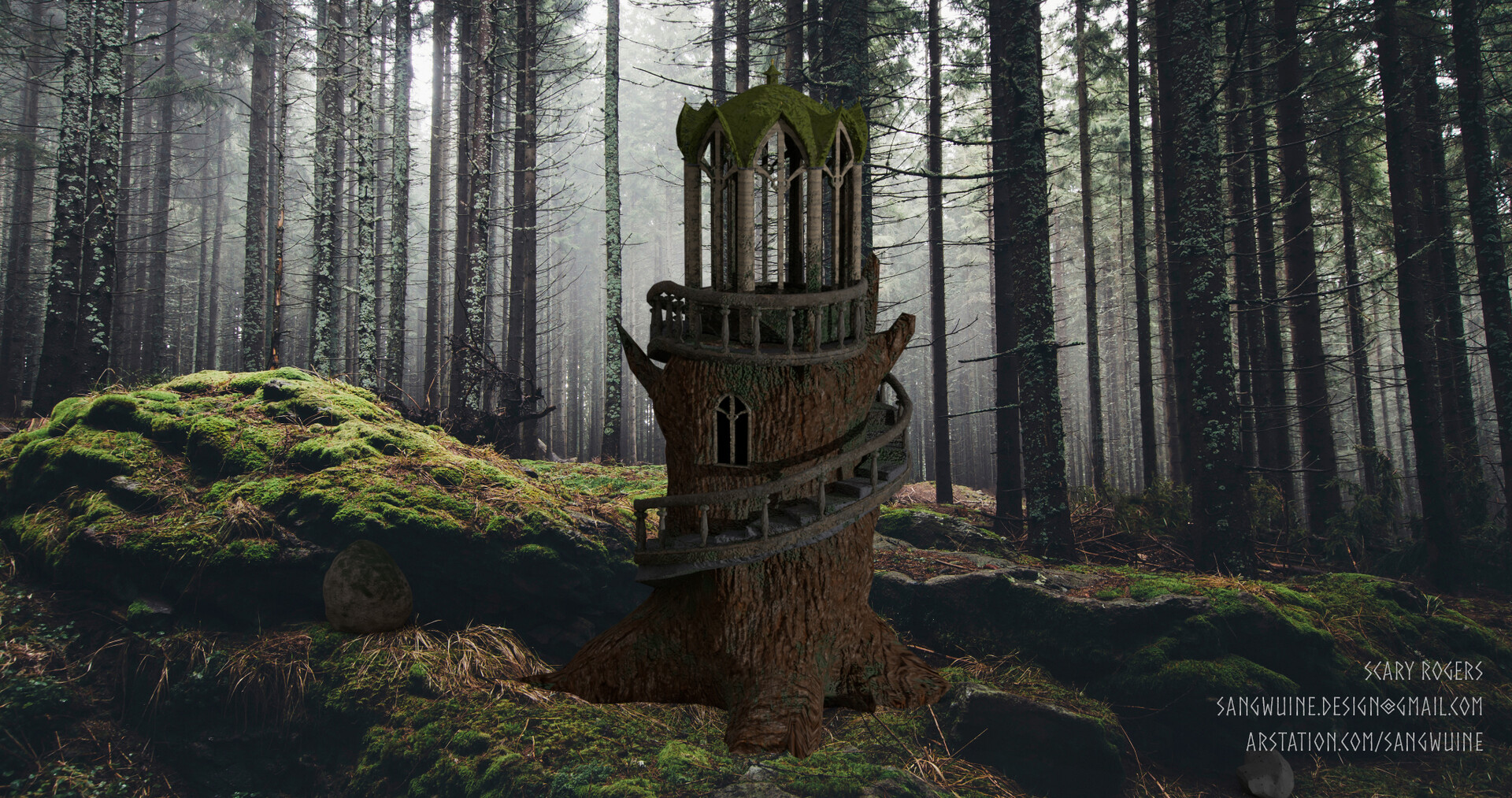 Scary Rogers - Scary Treehouse