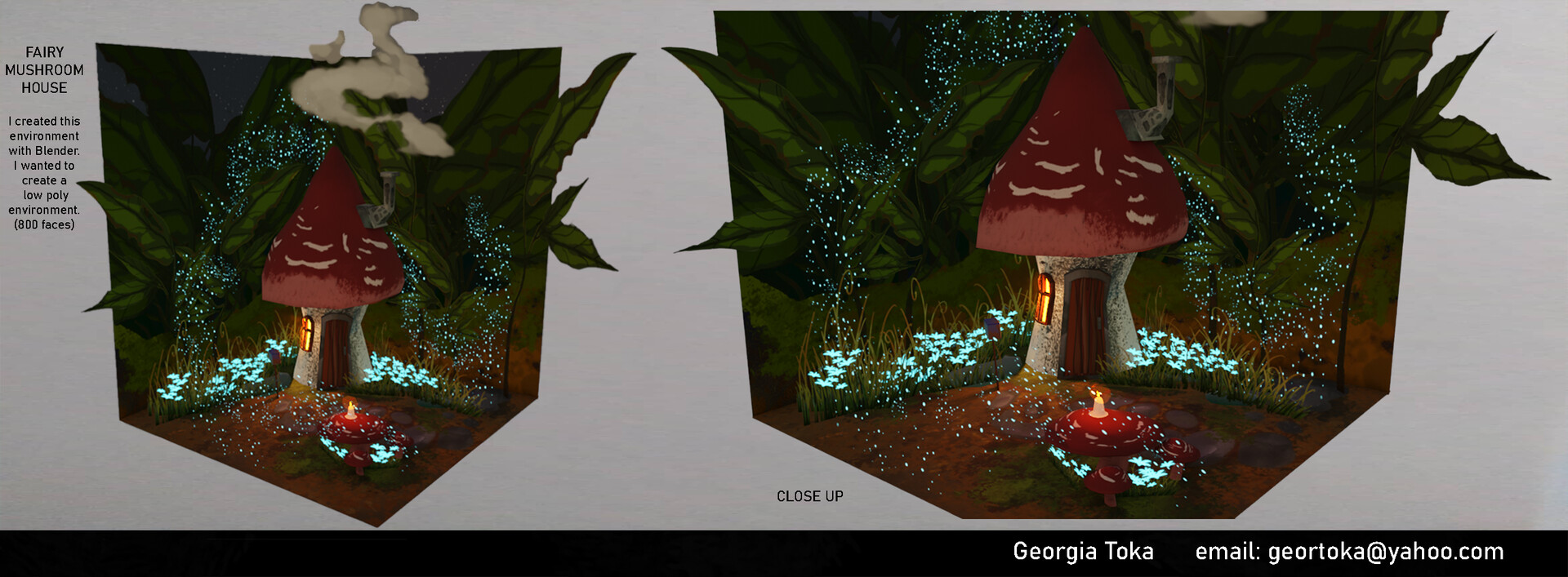 ArtStation - Mushroom project