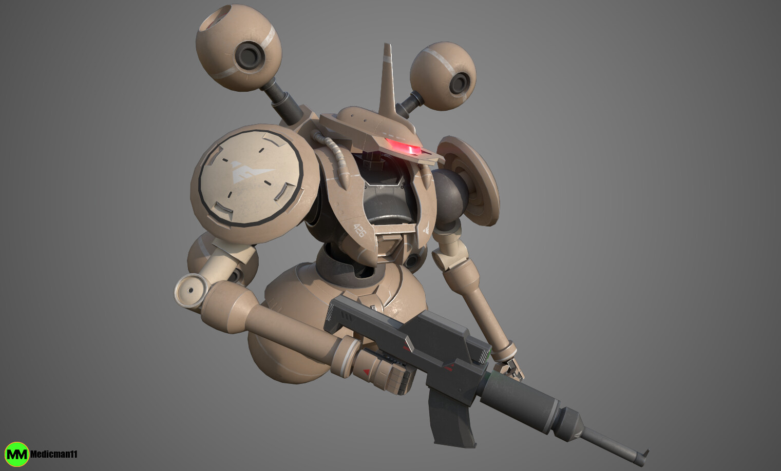 Erik Lovejoy - Gundam Witch from Mercury: UM-HT-426 Jinete