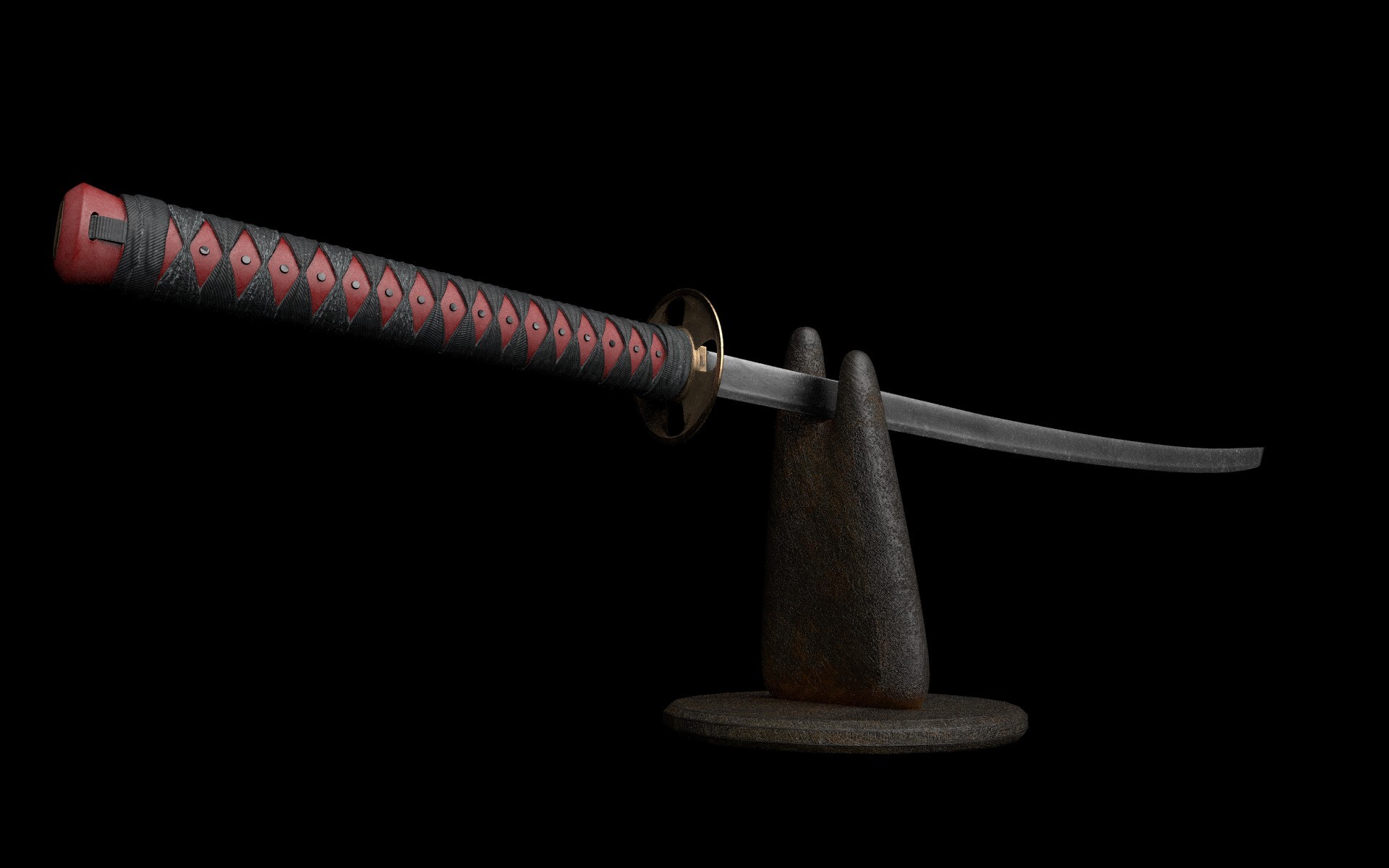 ArtStation - Samurai Katana Sword