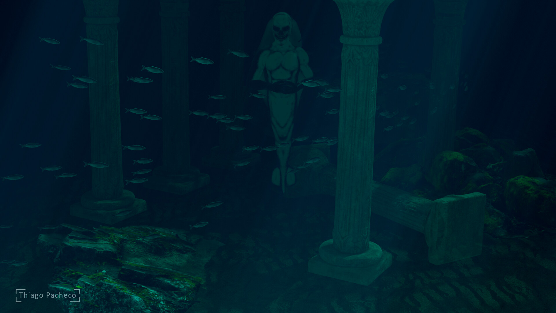 ArtStation - Deep manta ray