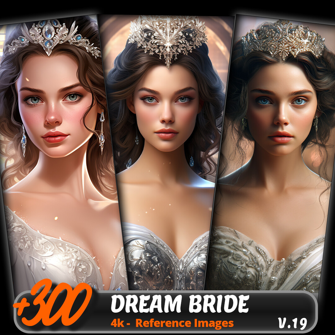 ArtStation - DREAM BRIDE VOL. 19/ 4K/ Reference Image