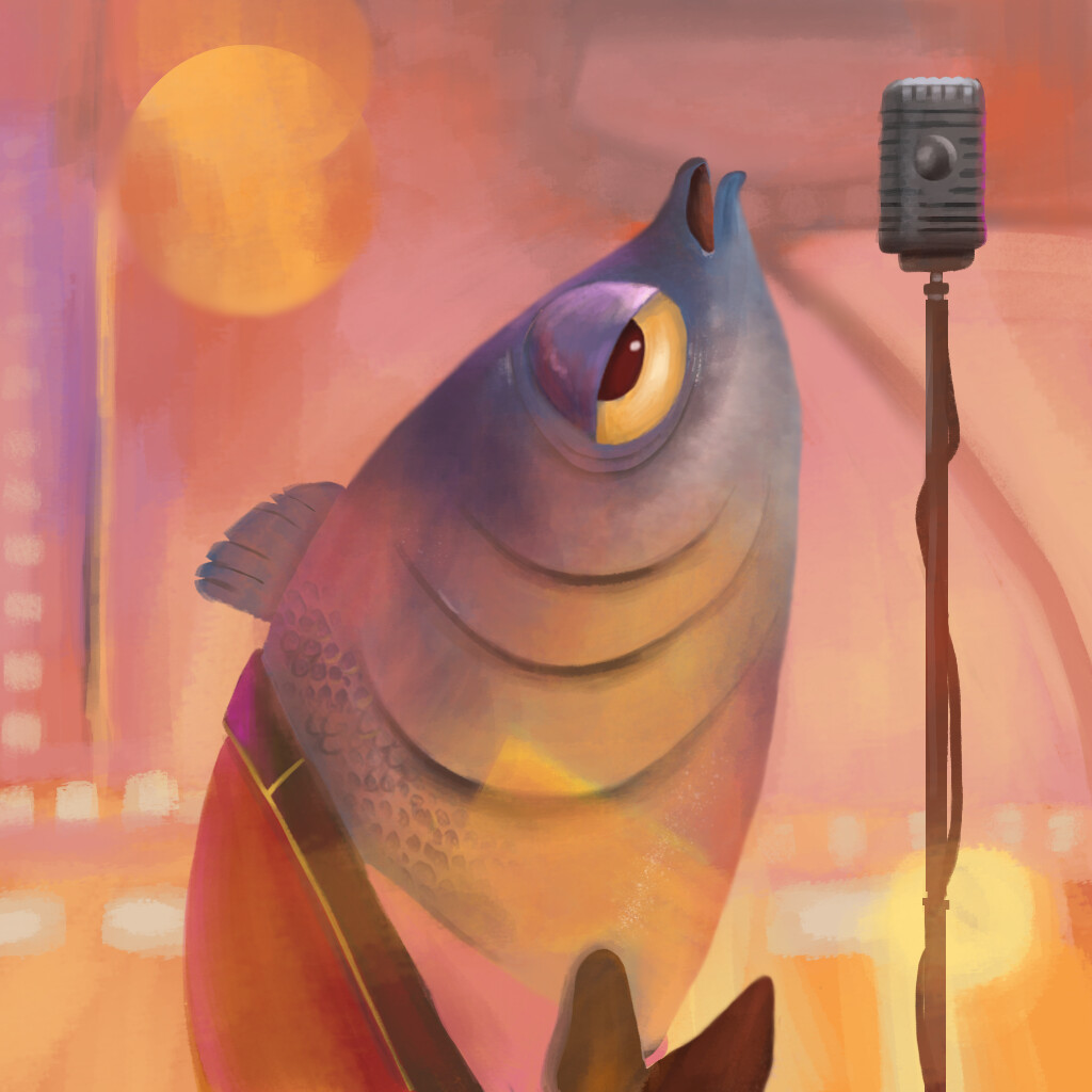 ArtStation - Fish Scene- Hotel Transylvania 3