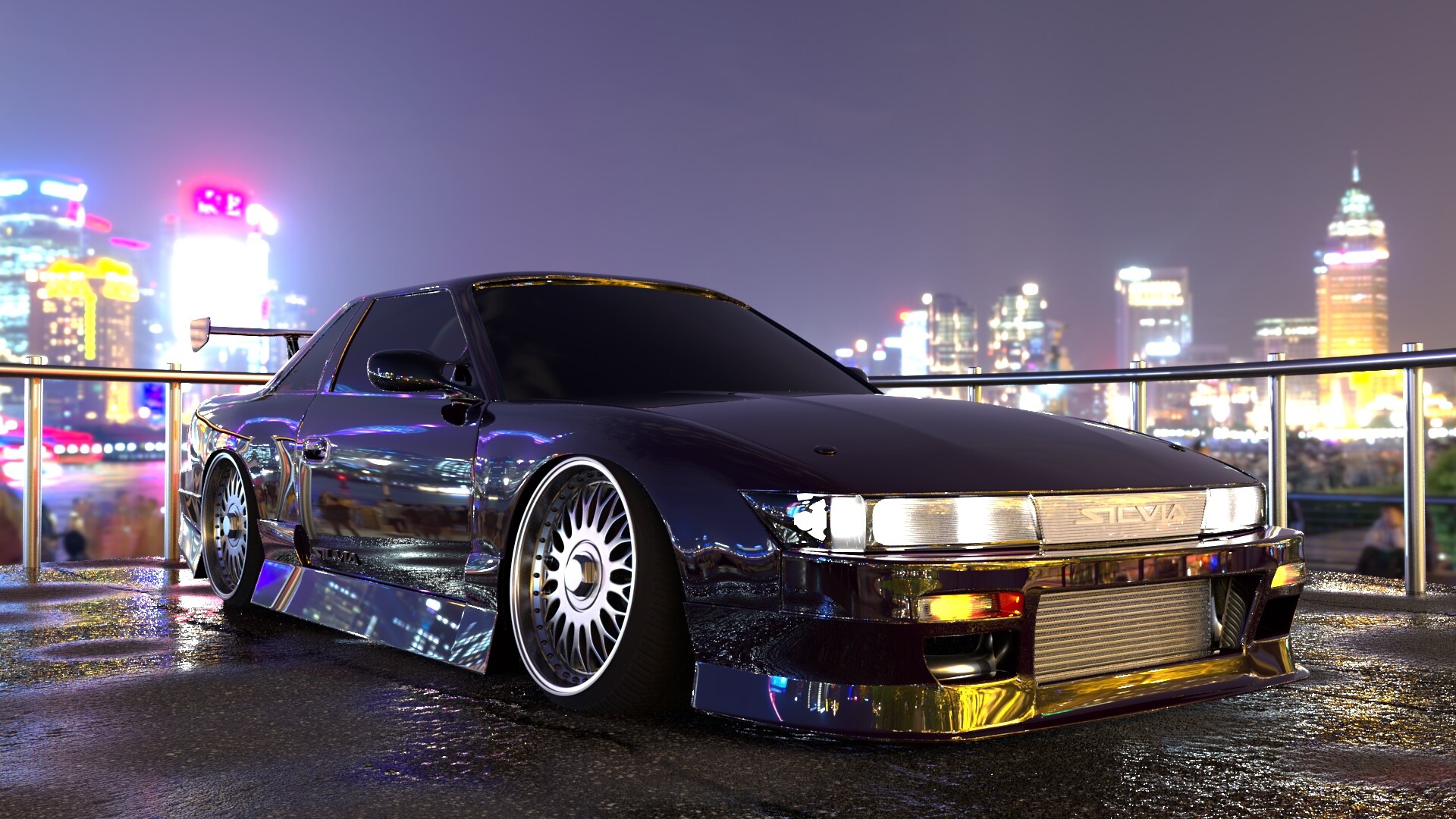 ArtStation - Silvia S13 Re-render