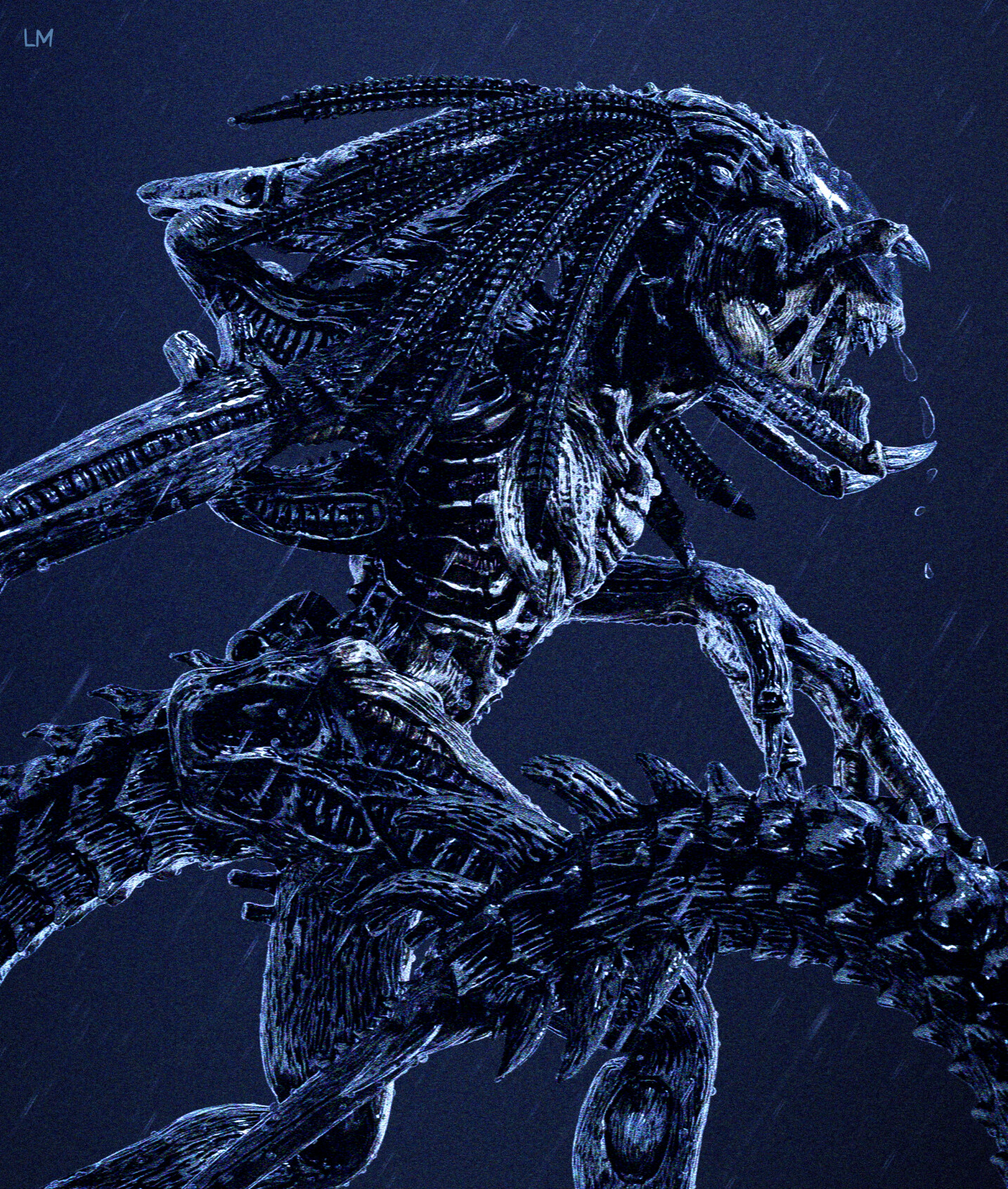 predalien art
