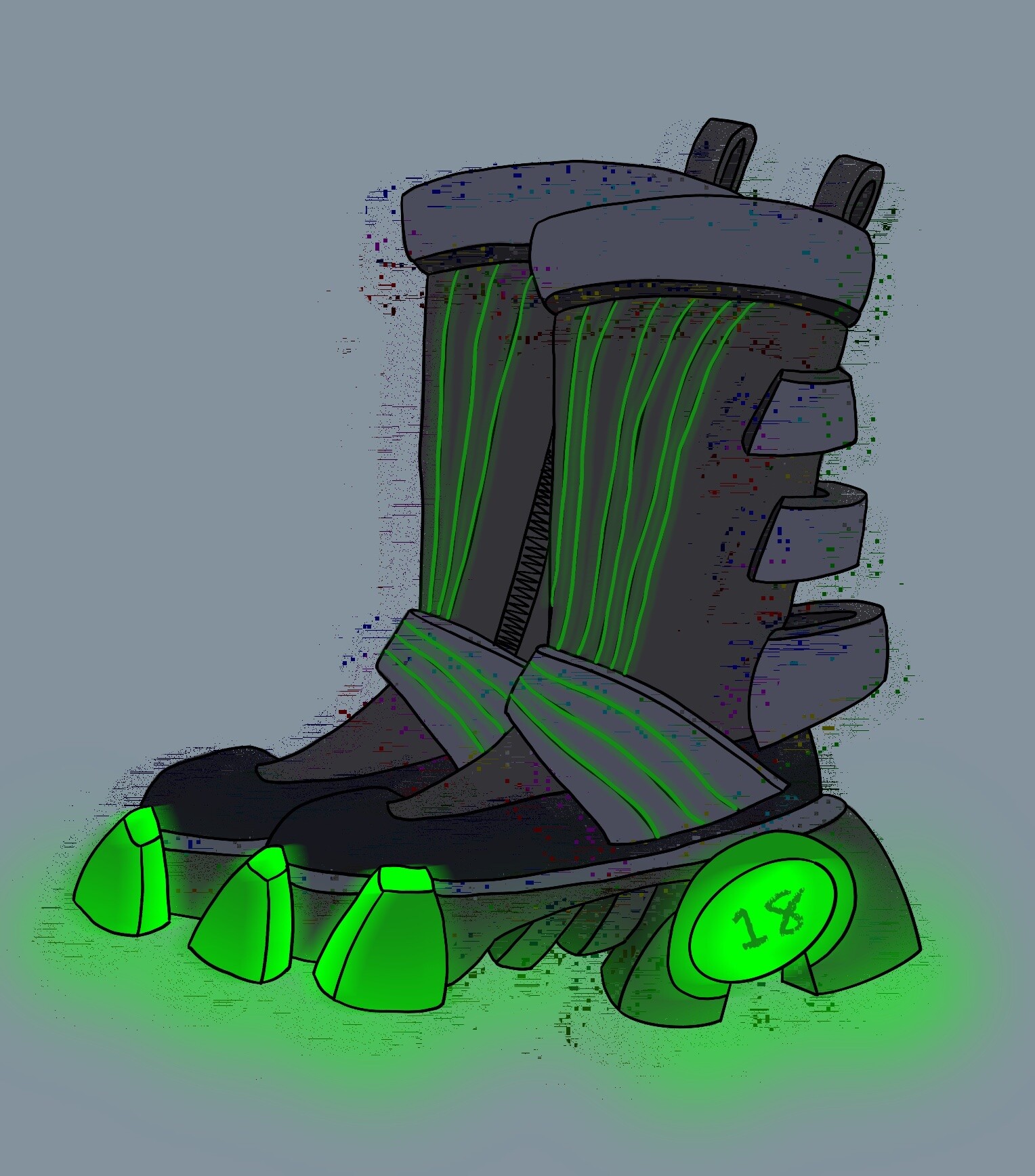 ArtStation - Anti-gravity shoes