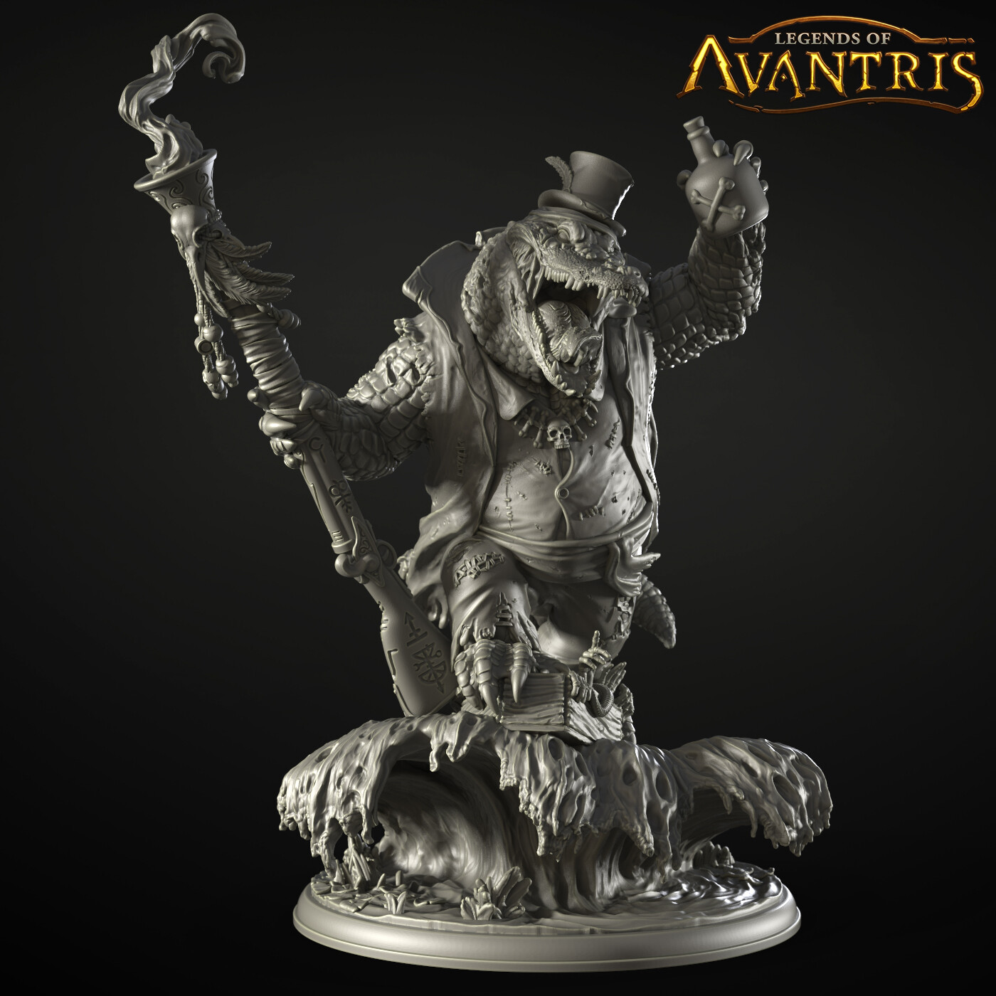 ArtStation - The Grinning Sinner. - The Crooked Moon by Legends of Avantris