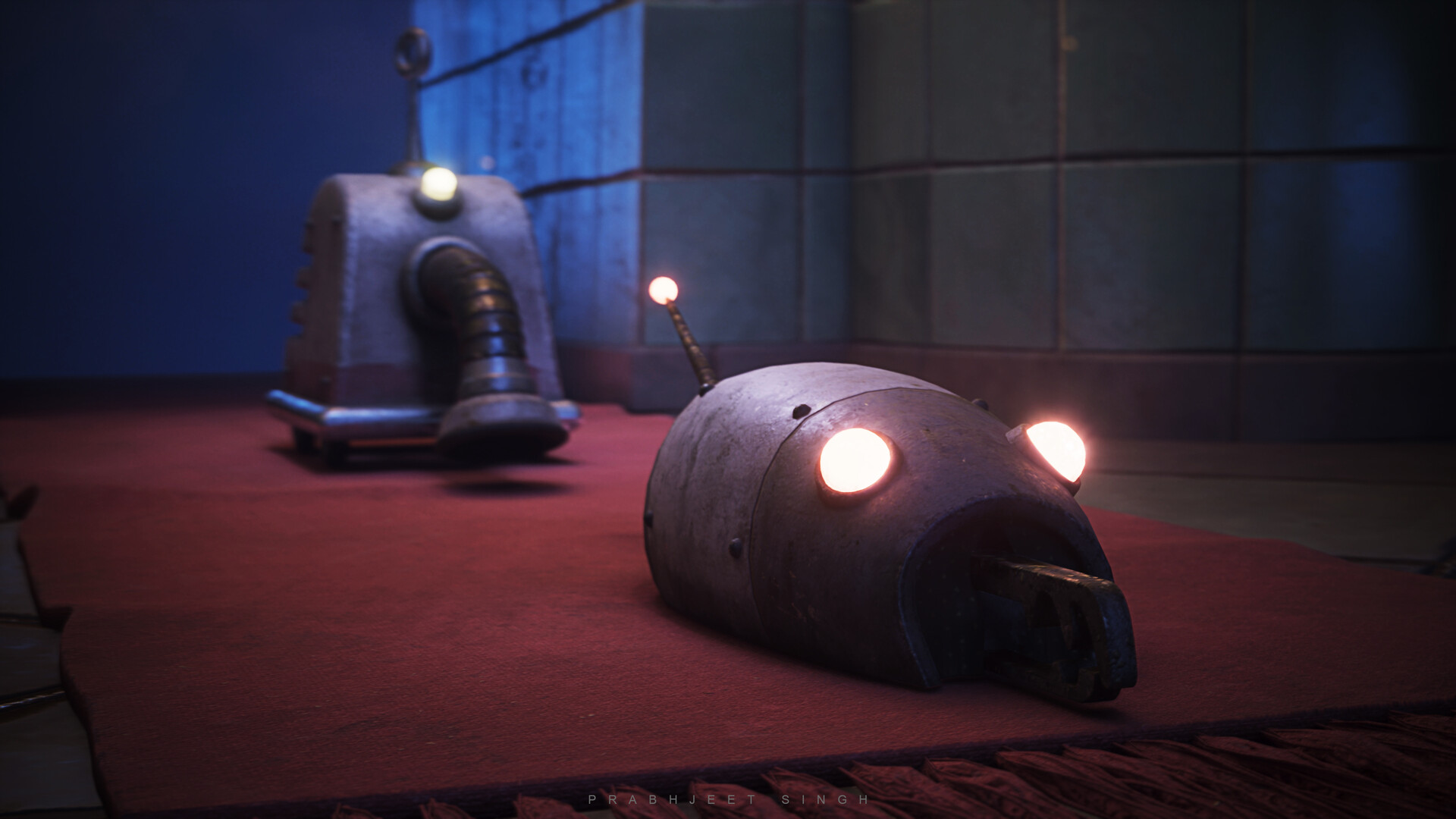 Prabhjeet Singh - Machinarium (Restroom) - Unreal Engine 5