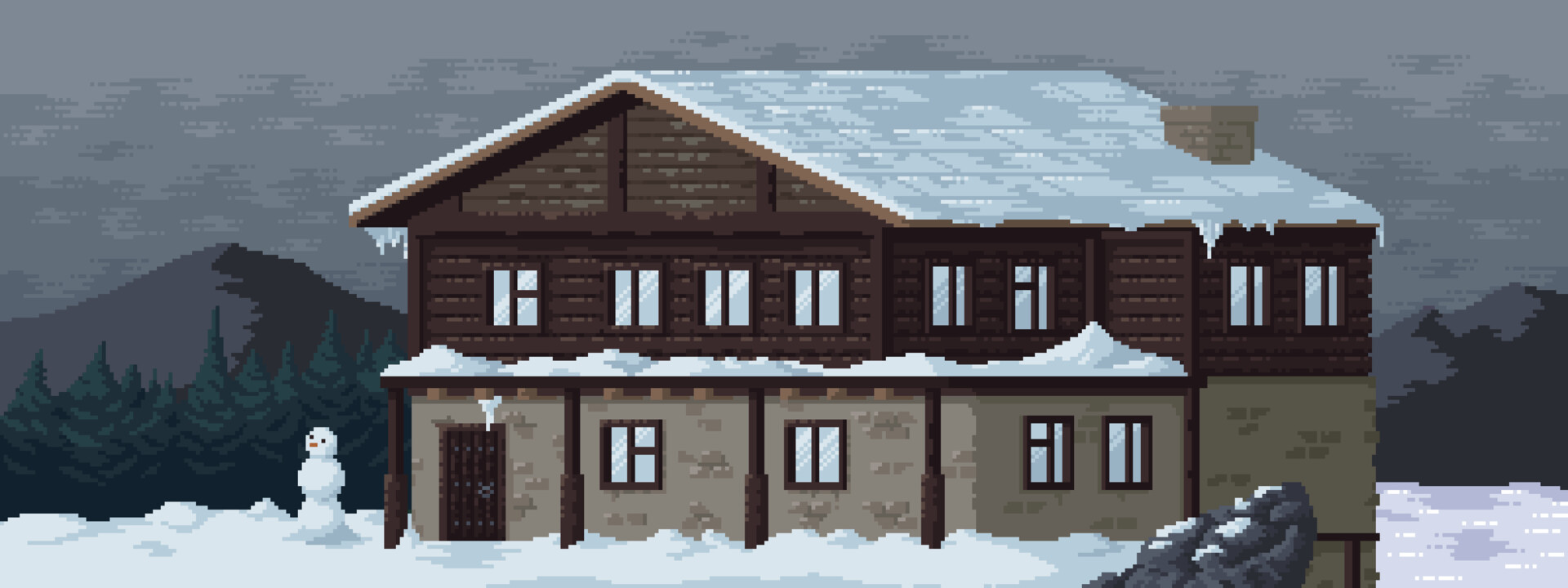 ArtStation - Winter Home