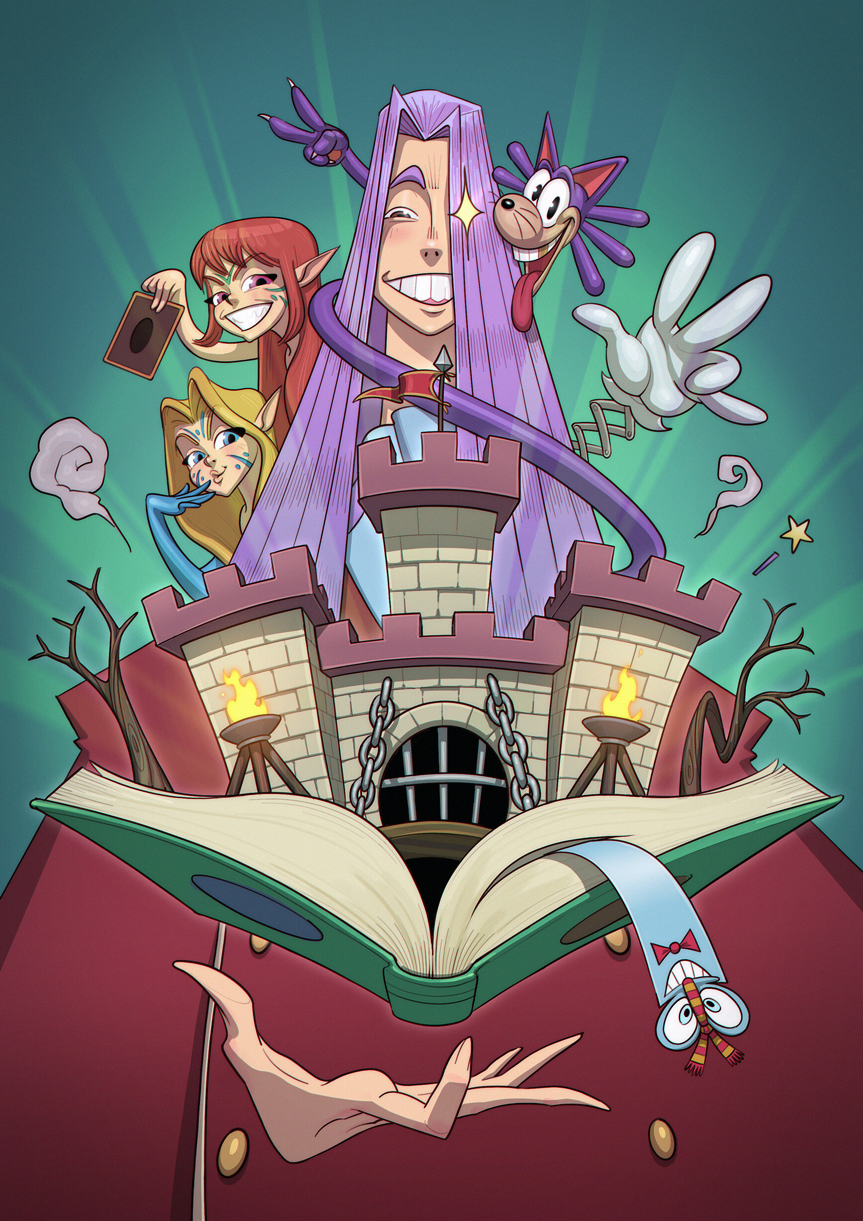 ArtStation - Yu-gi-oh Toons