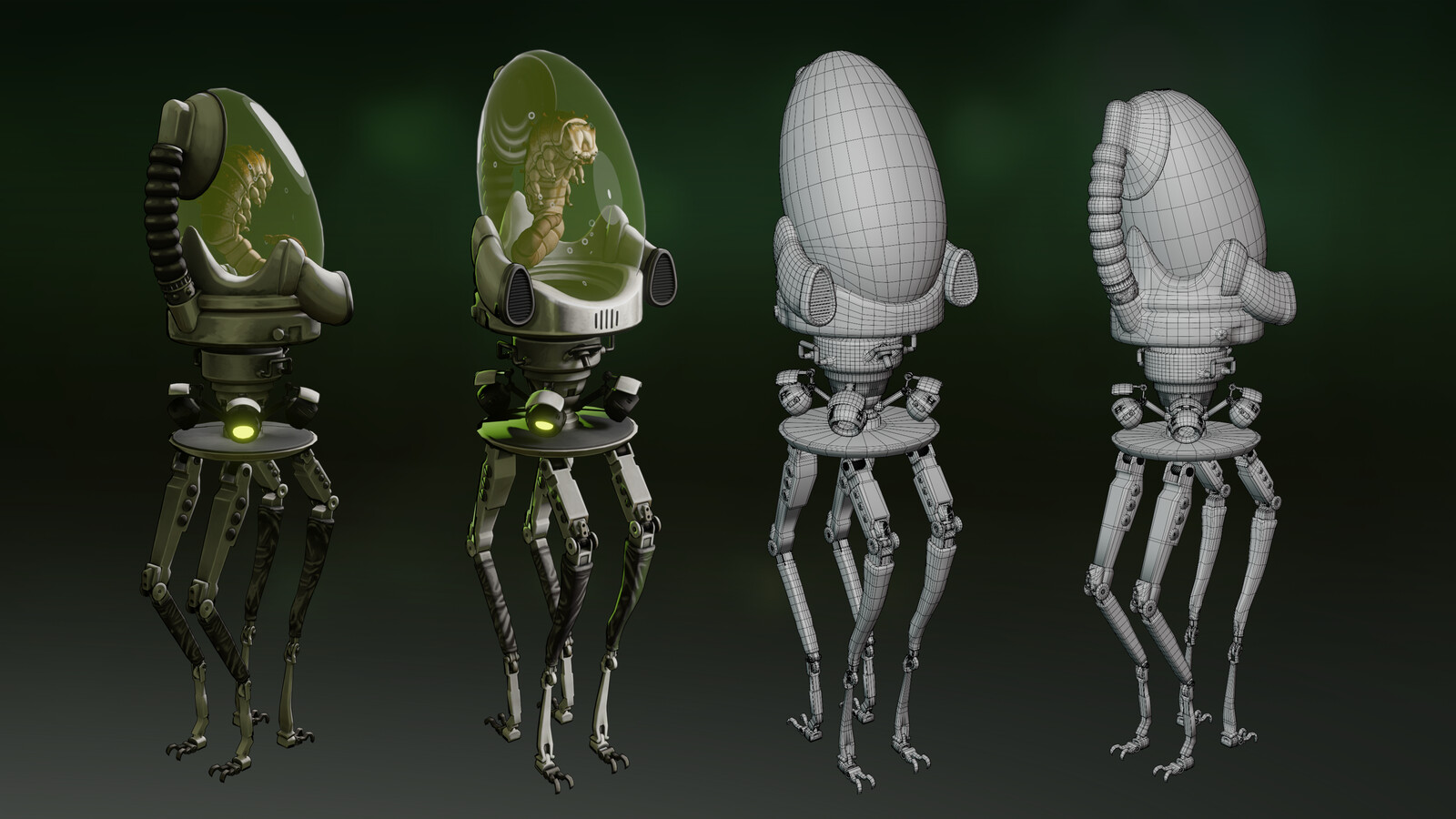 Bastien Limelette - Grand Space Opera Challenge - Light Age -Mecha Worm