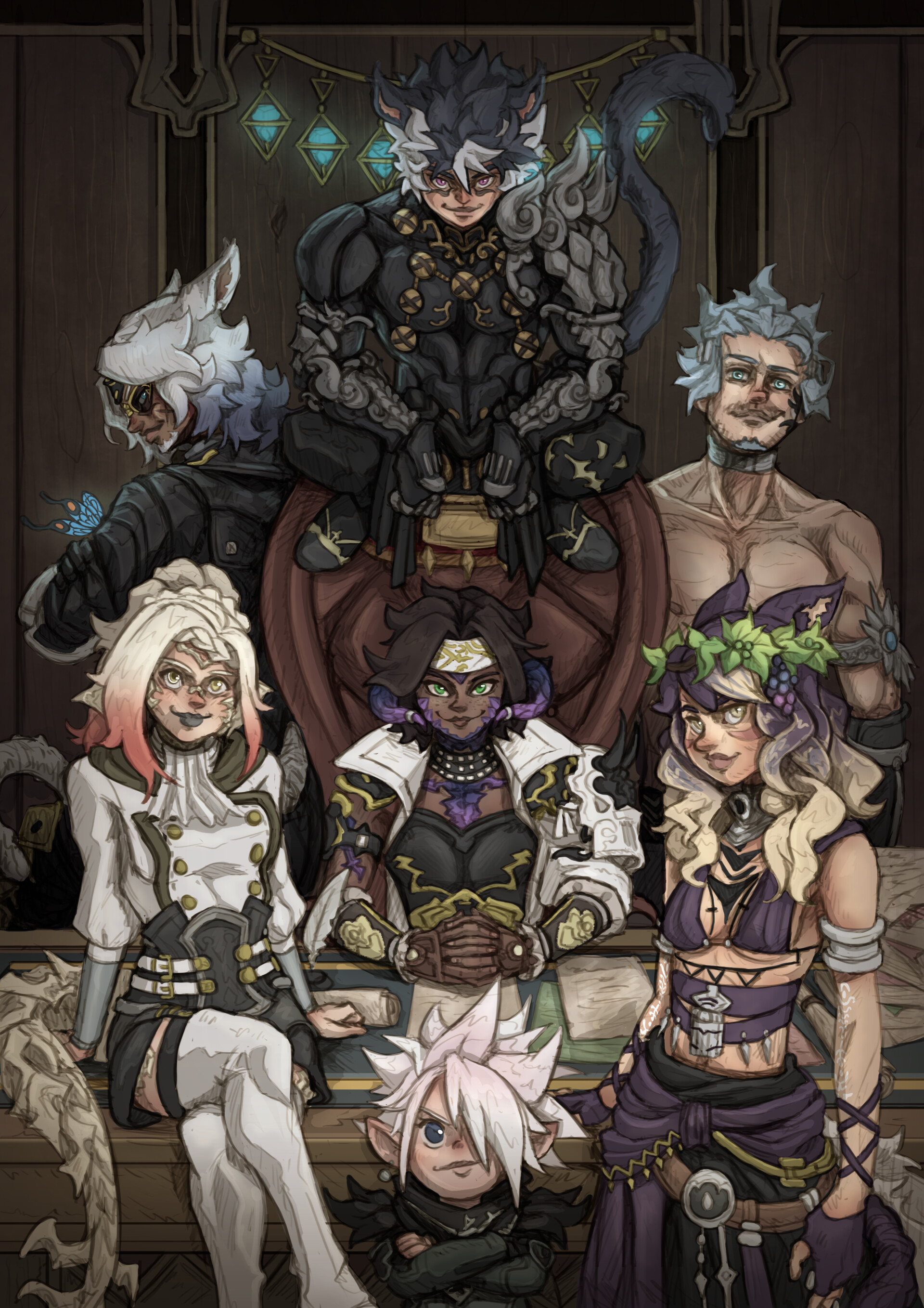 ArtStation - FFXIV - Boss's Desk