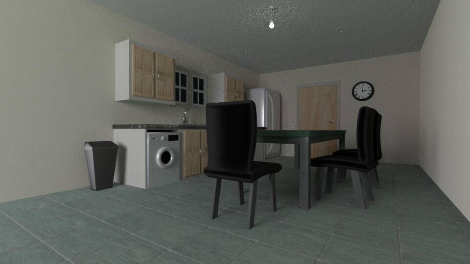 ArtStation - Kitchen Scene