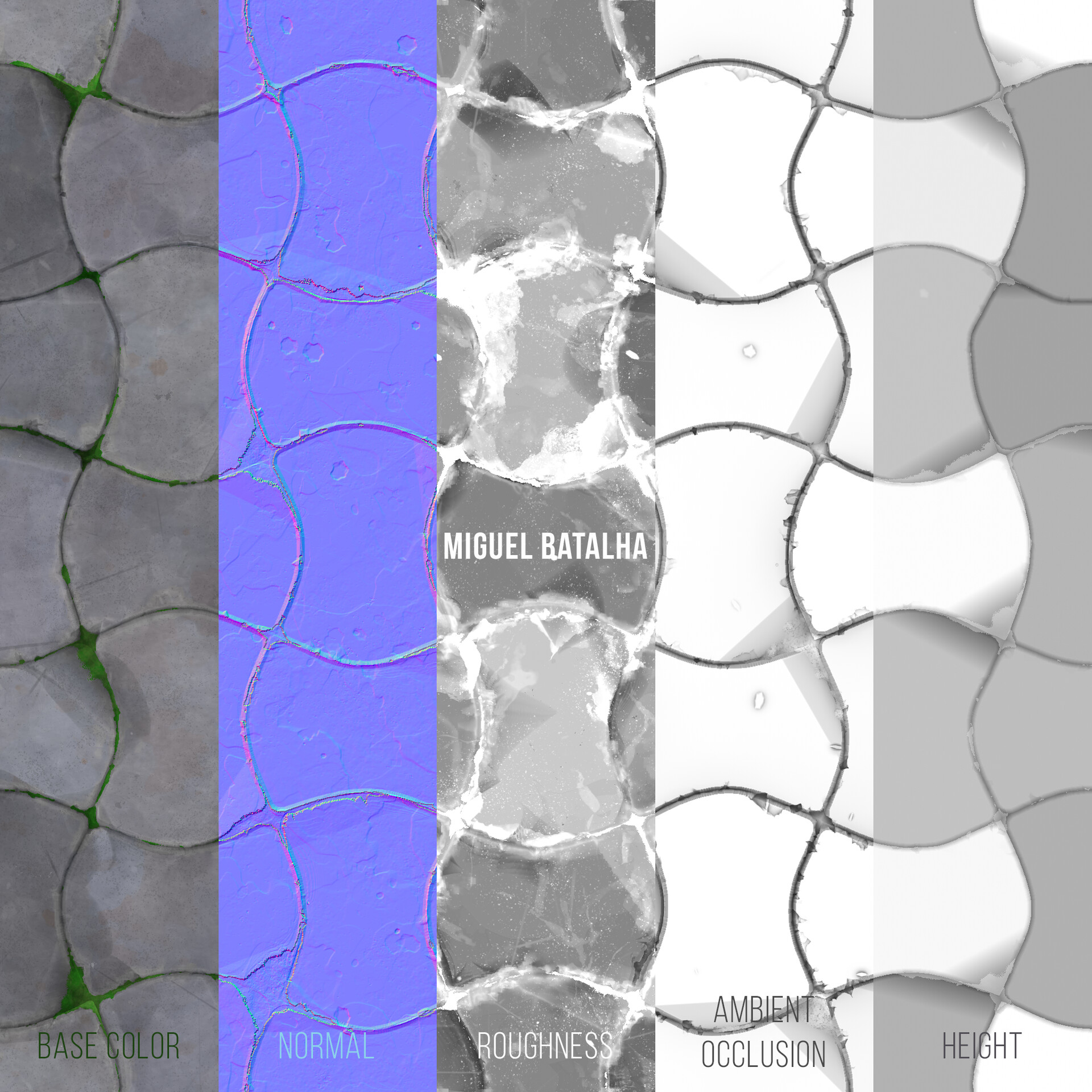 Miguel Batalha - Floor Material Study 01