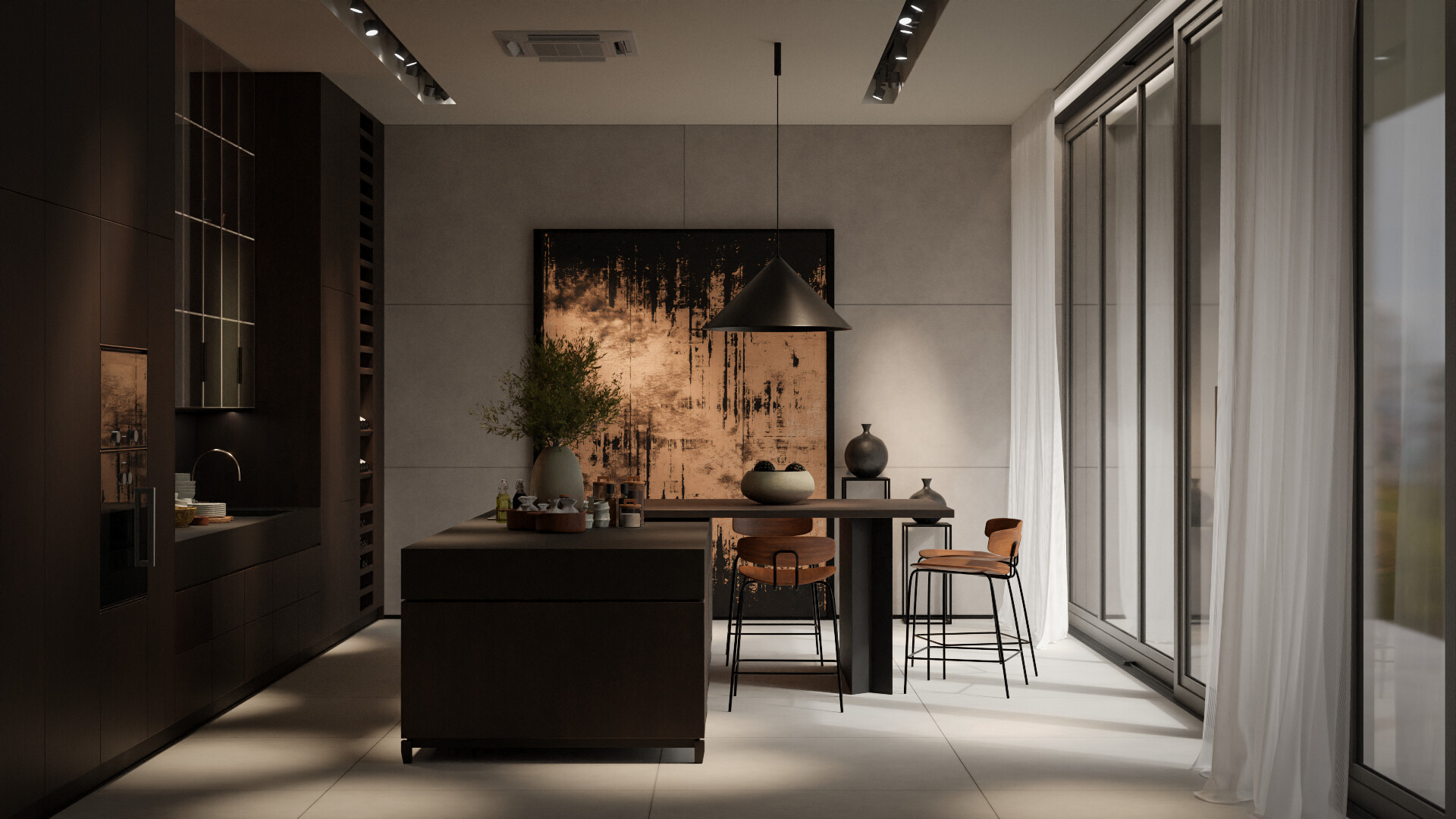 ArtStation - Brown_Kitchen