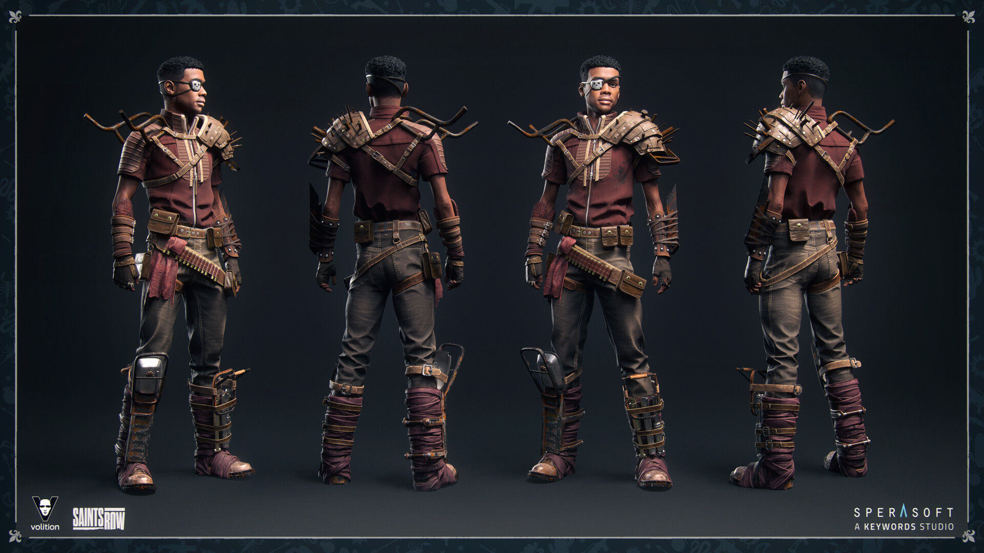 Sperasoft, a Keywords Studio - Saints Row: Eli dustlander outfit