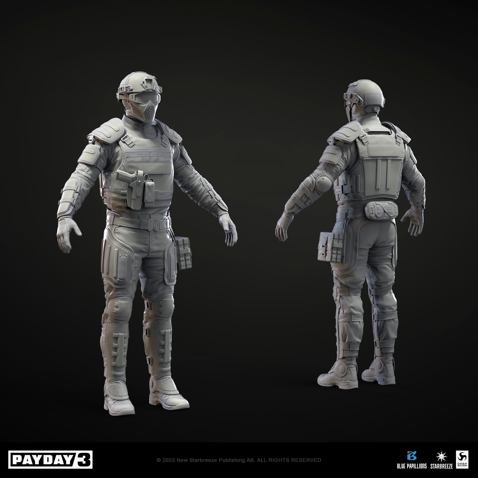 Blue Papillions - Zapper I PAYDAY 3