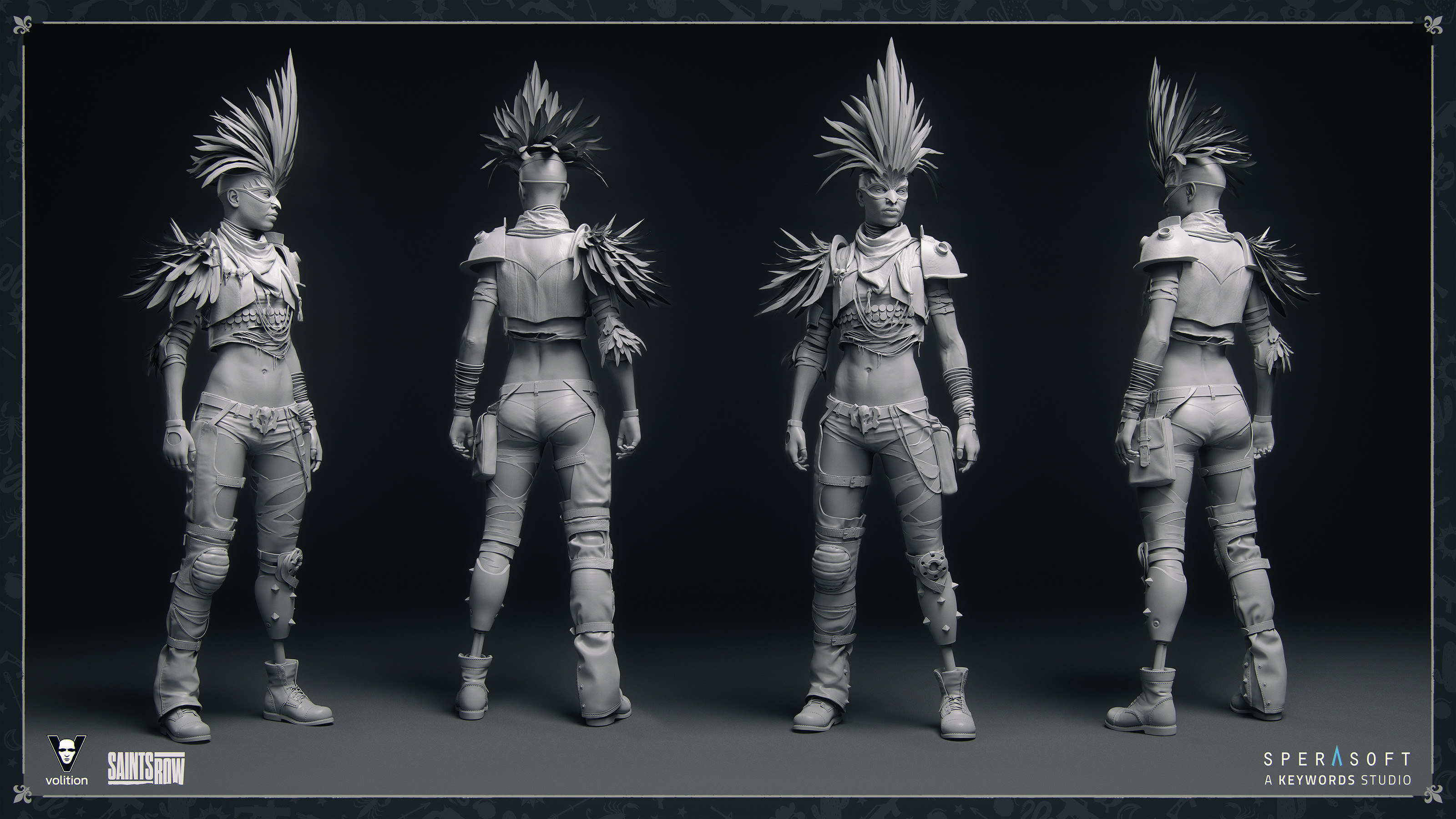 Sperasoft, a Keywords Studio - Saints Row: Highpoly characters pack 2