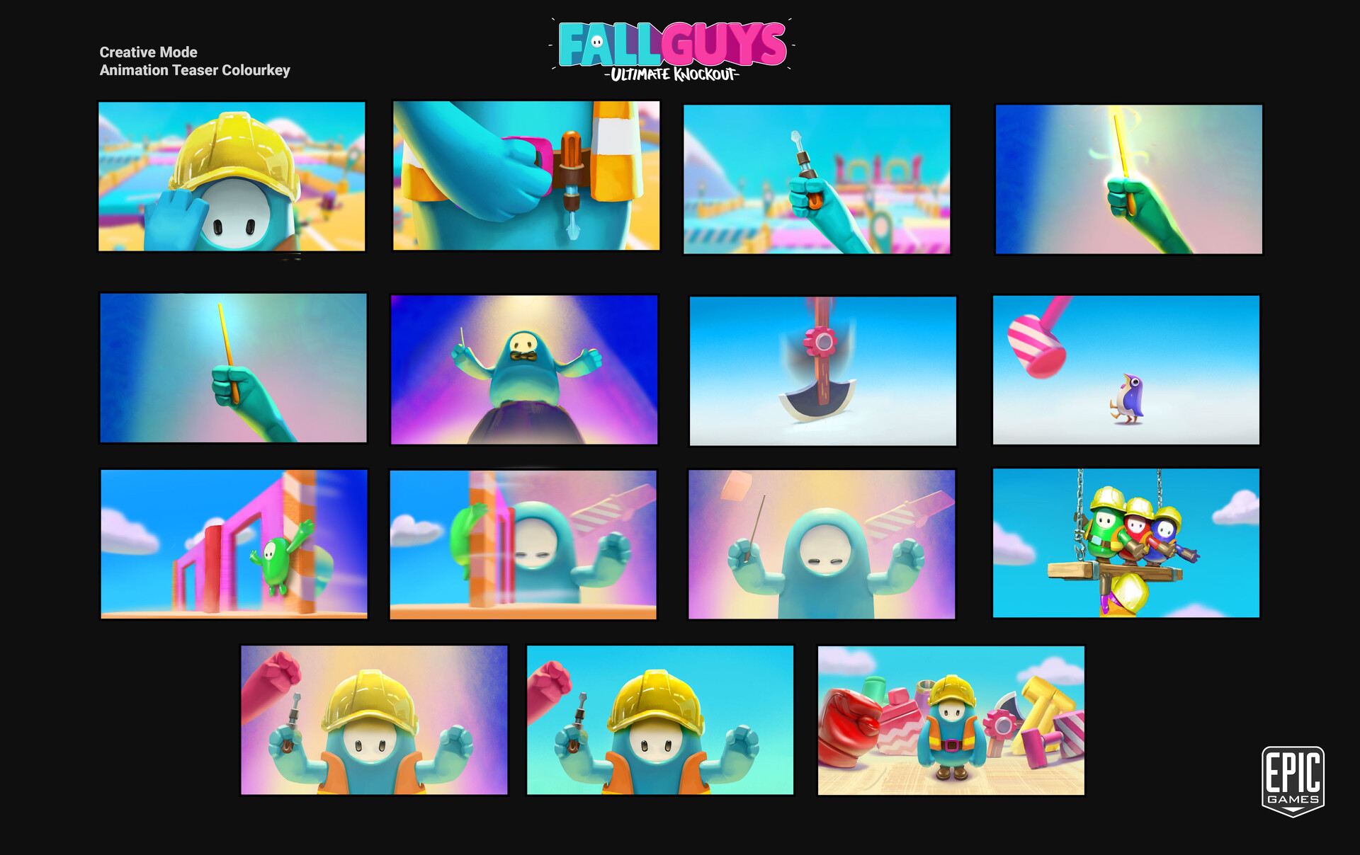 Kian Kiani - Fall Guys- Colour Keys