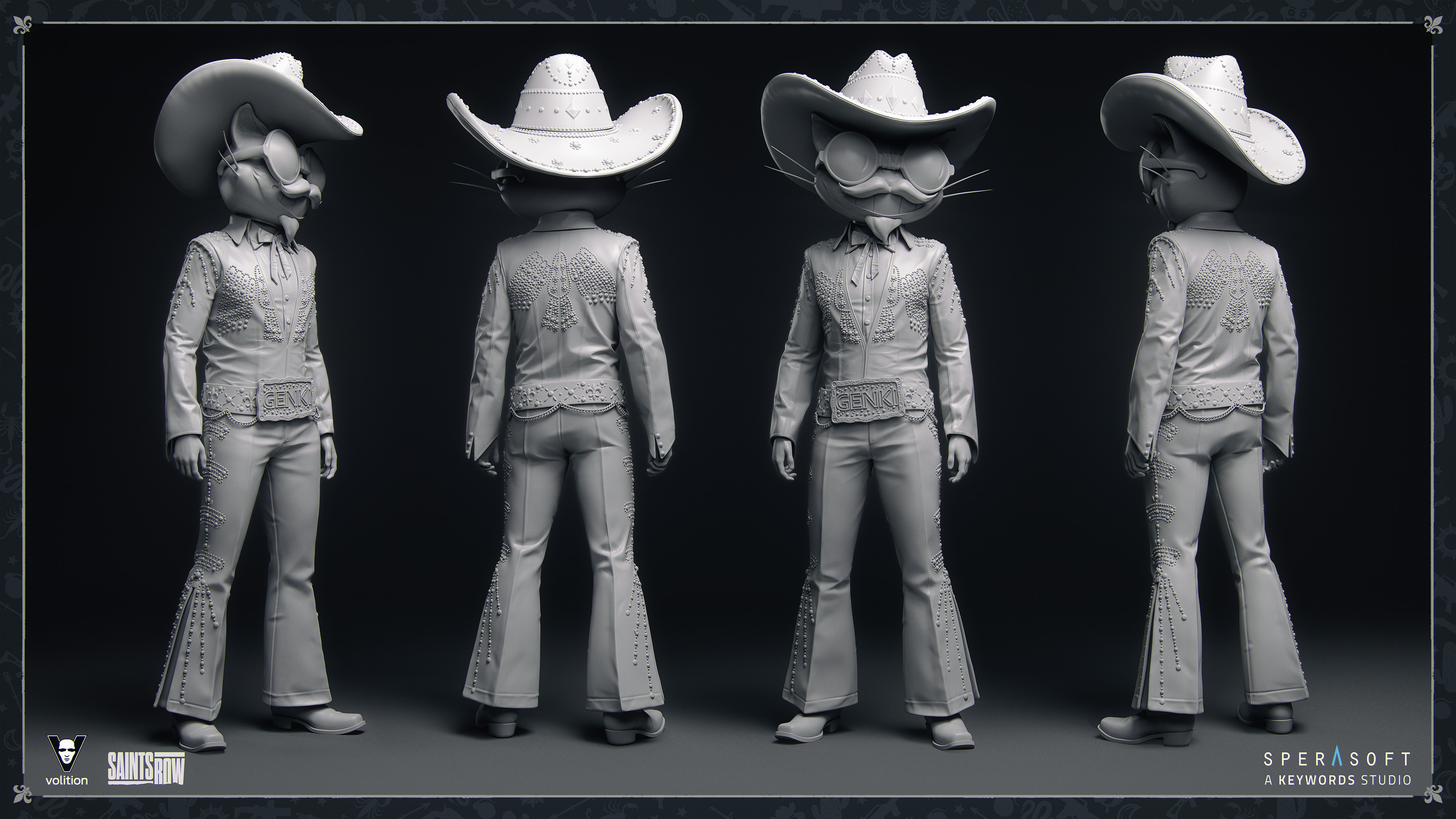 Sperasoft, a Keywords Studio - Saints Row: Highpoly characters pack 3