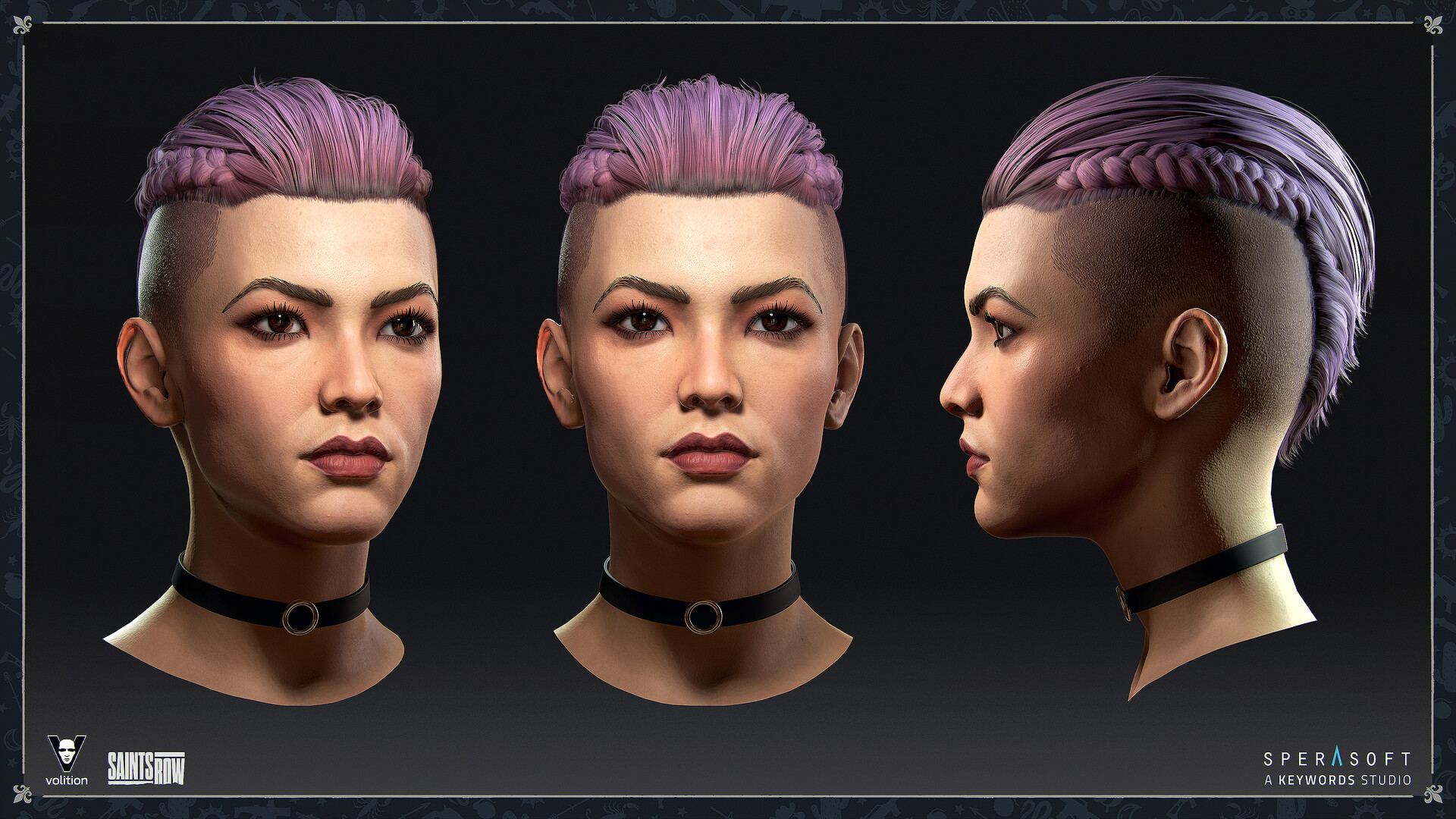 Sperasoft, a Keywords Studio - Saints Row: Boss & Savvy heads