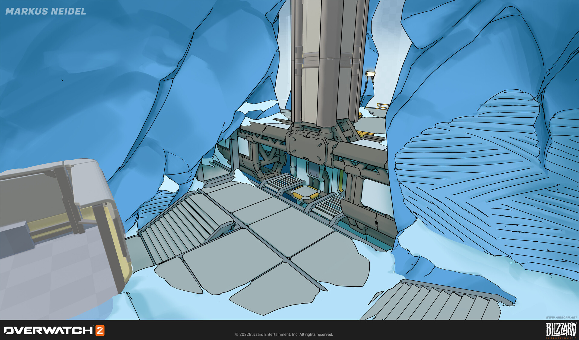 Airborn Studios - Overwatch 2 - Antarctic Peninsula Concepts #2