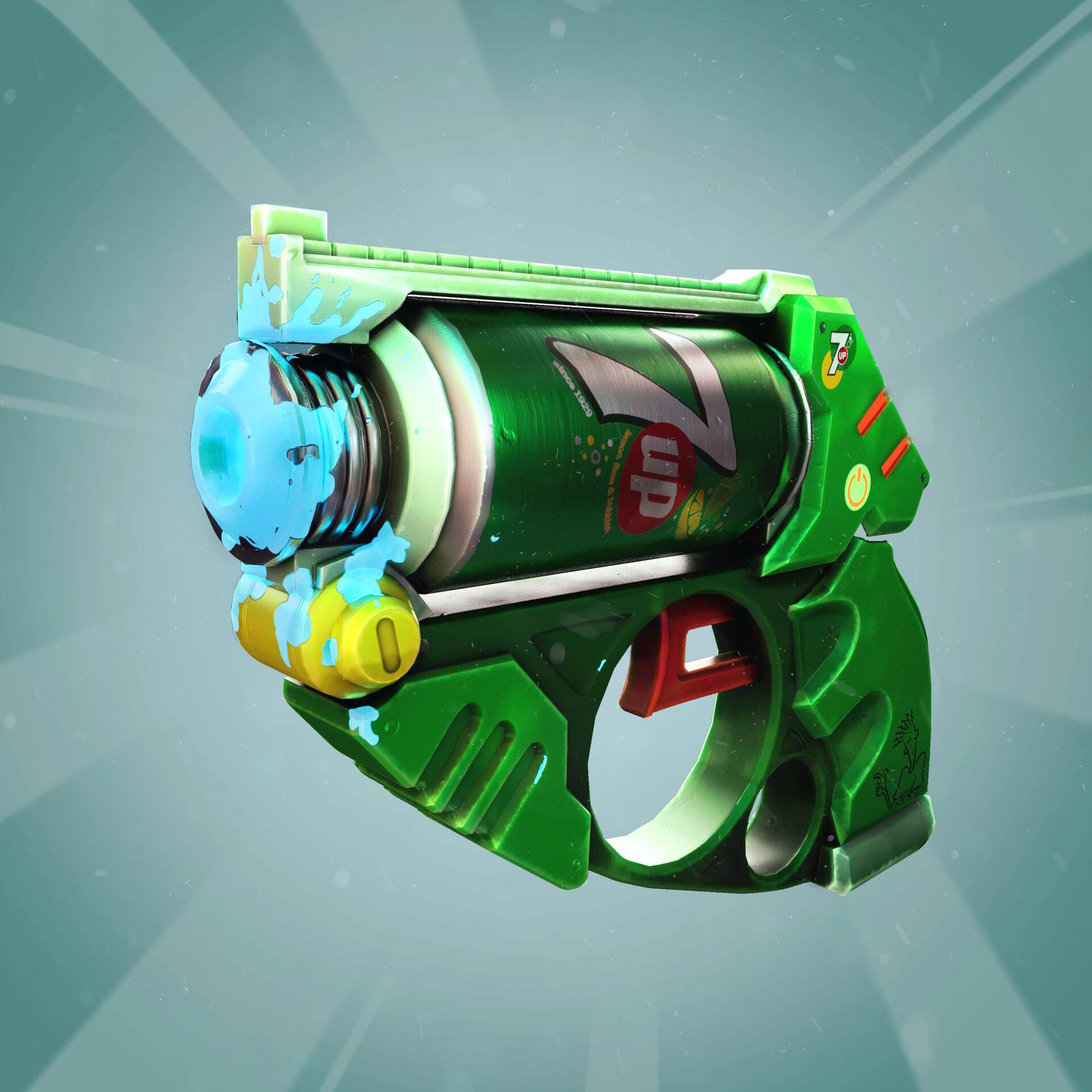 Luc Mahaaly Melard - Seven Up Gun