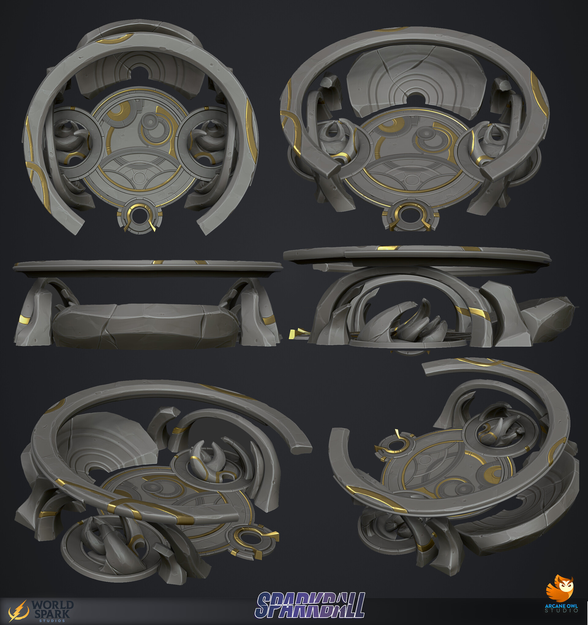 Arcane Owl Studio - Sparkball: Art Dump_001!