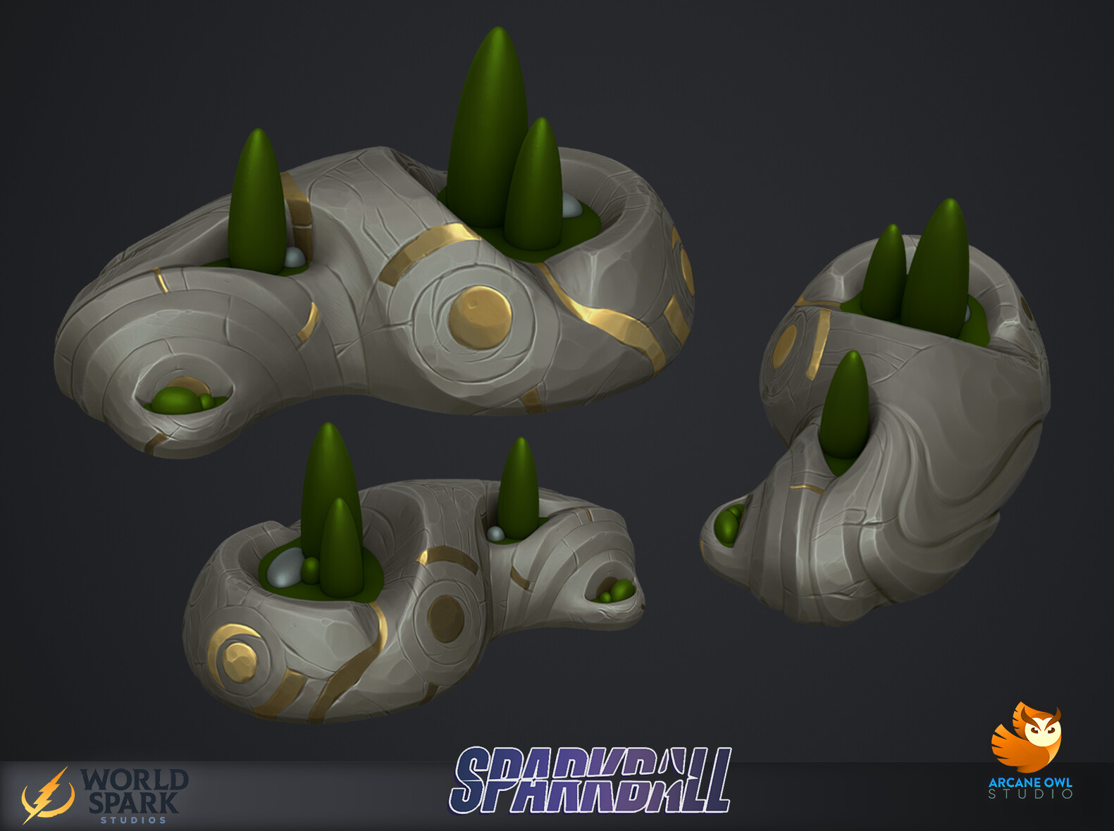 Arcane Owl Studio - Sparkball: Art Dump_001!