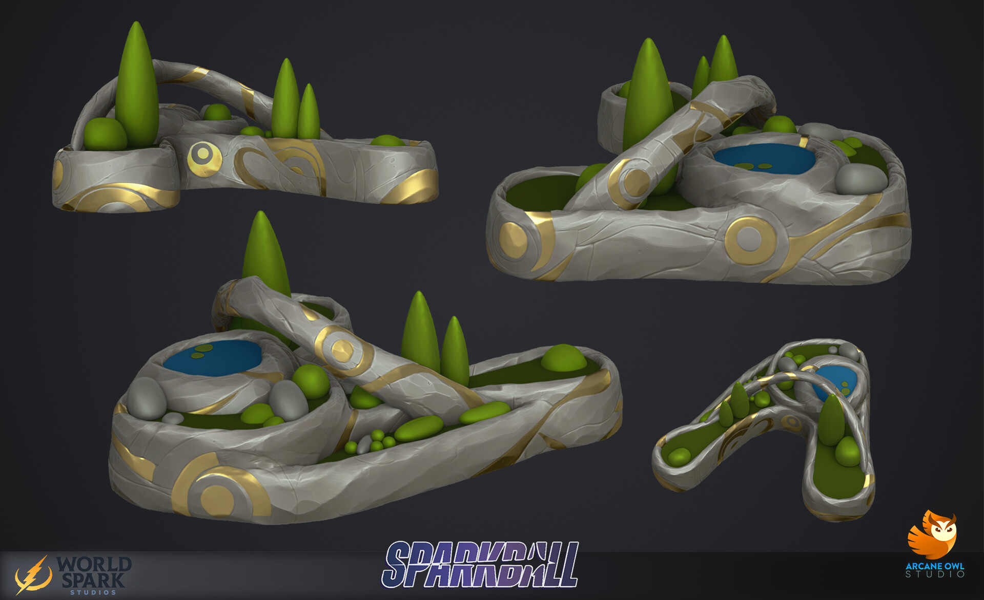 Arcane Owl Studio - Sparkball: Art Dump_001!