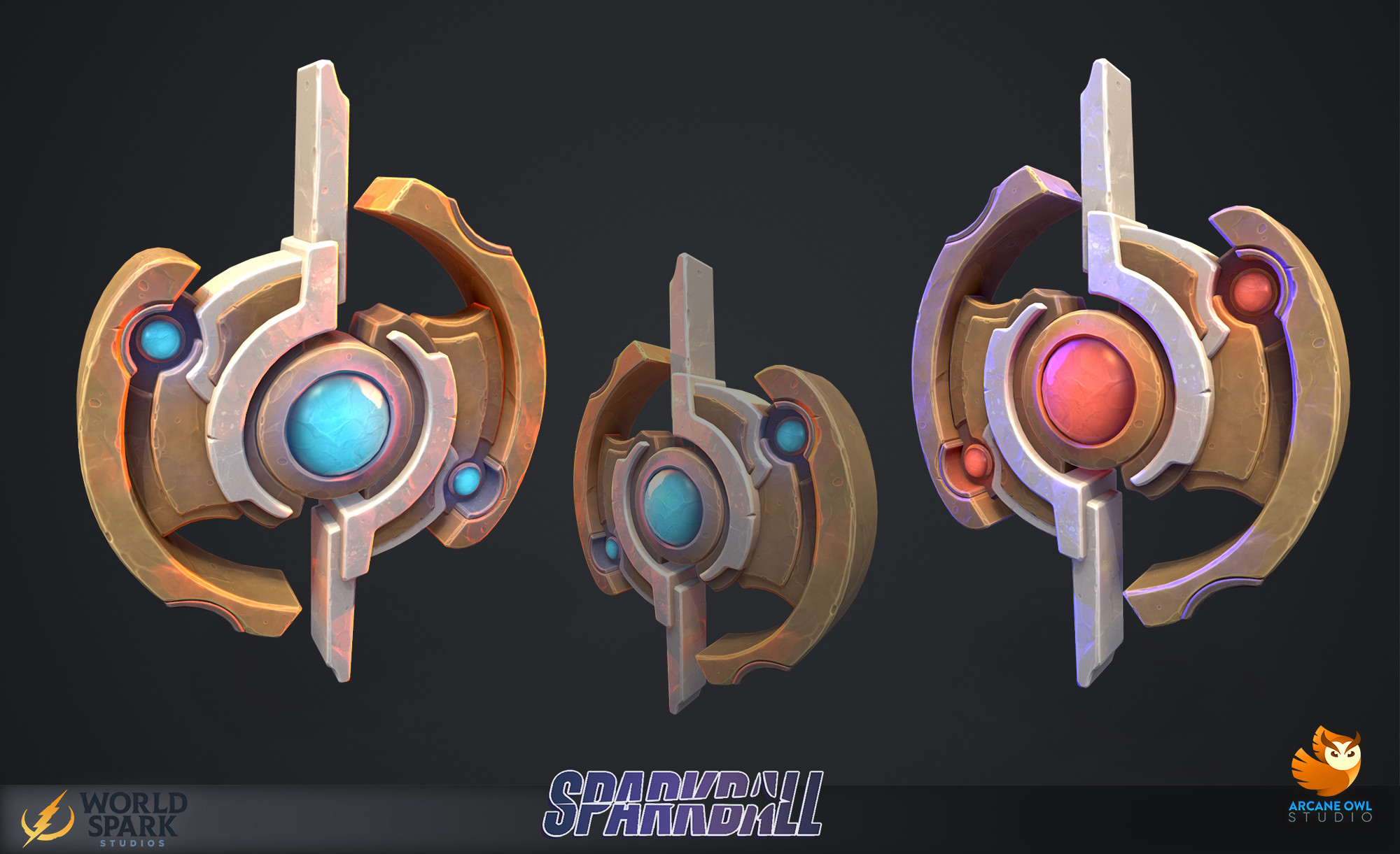 Arcane Owl Studio - Sparkball: Art Dump_001!