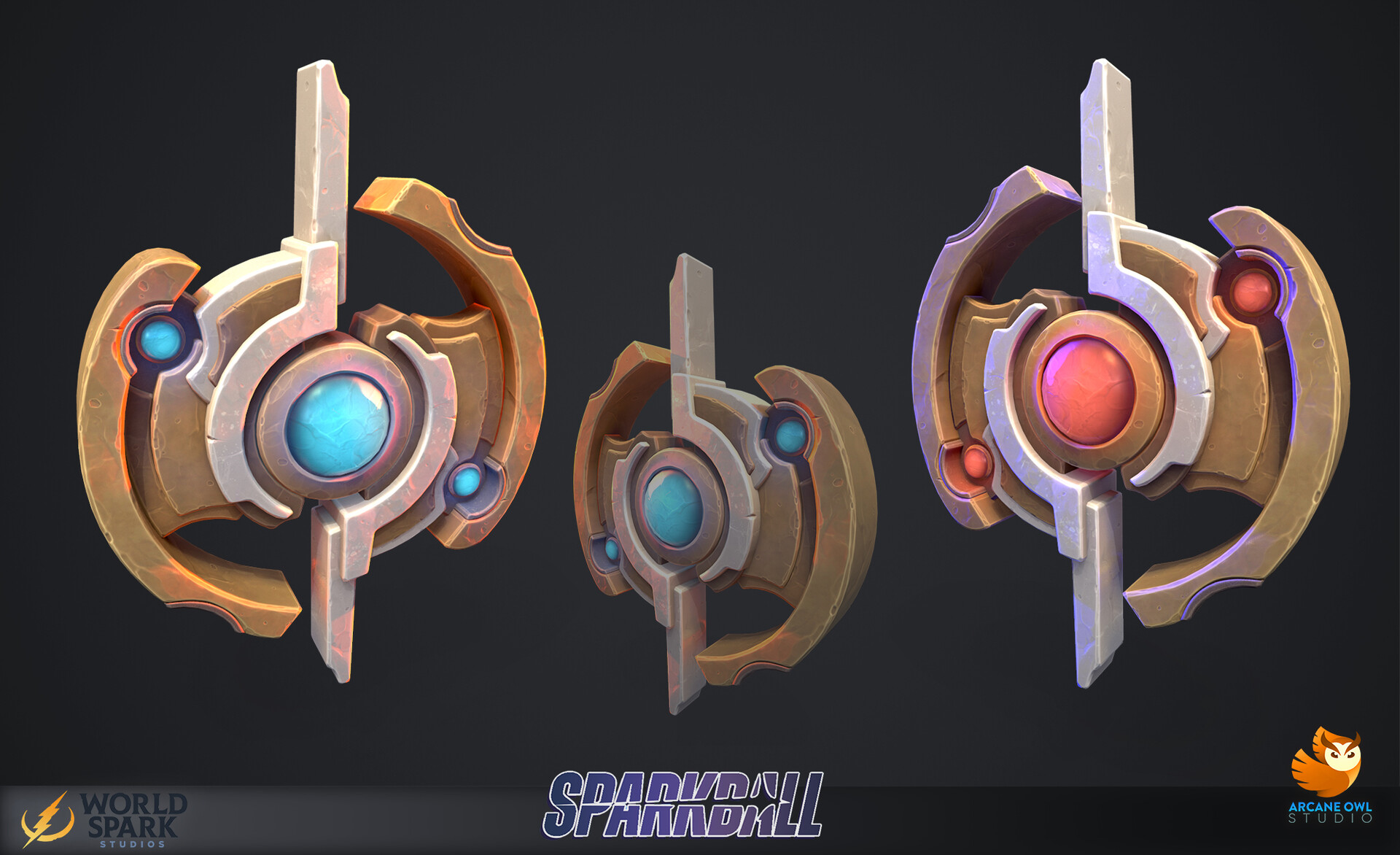 Arcane Owl Studio - Sparkball: Art Dump_001!