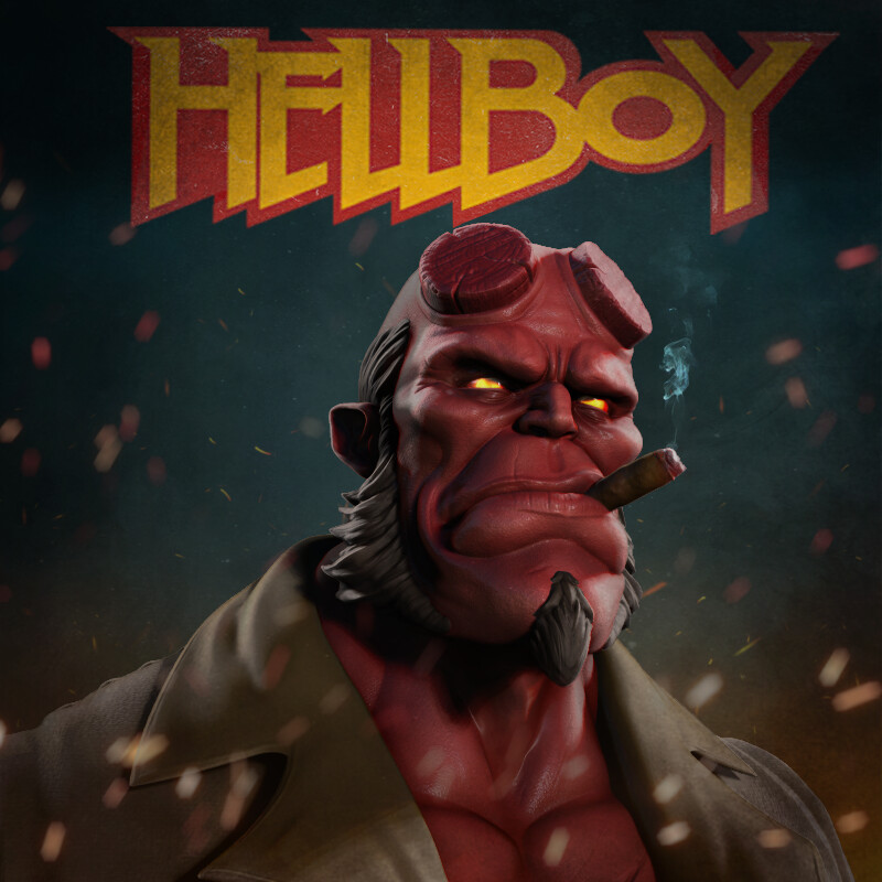 ArtStation - Hellboy