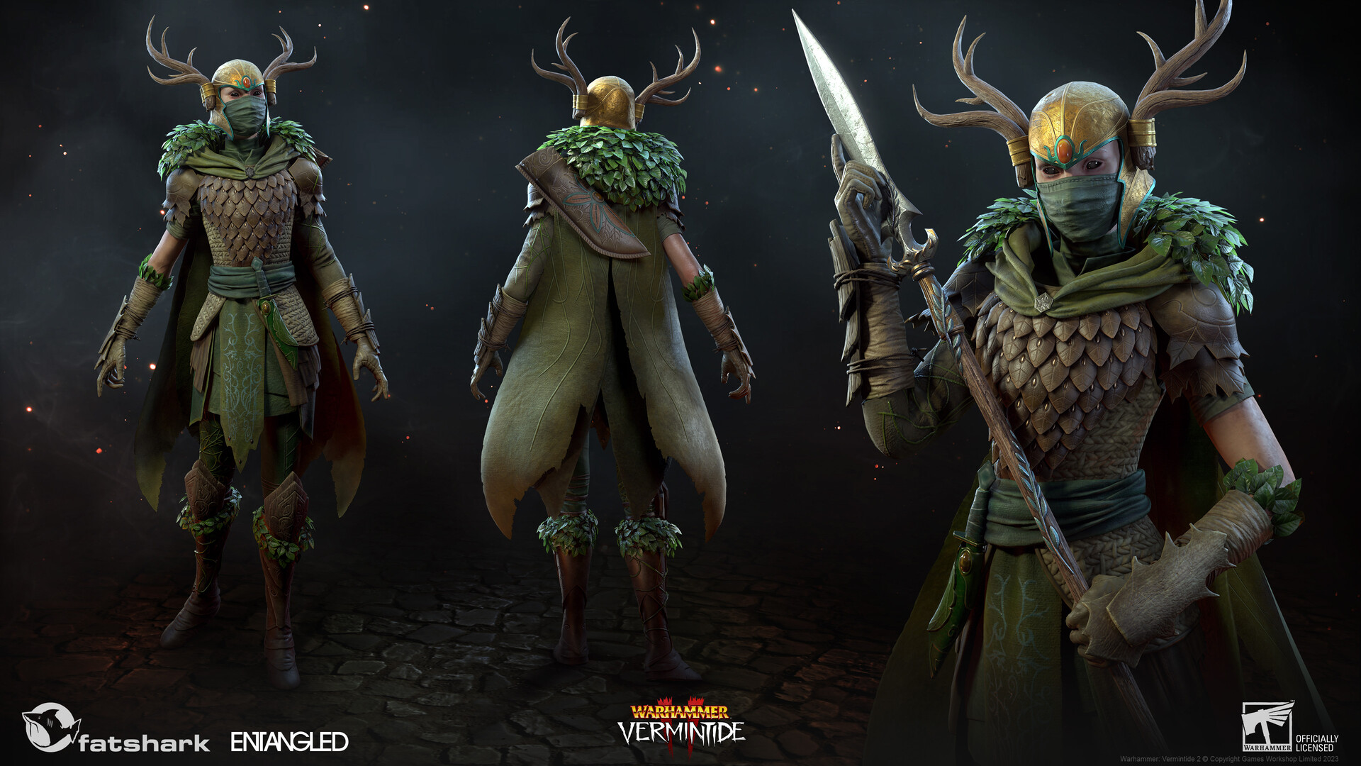 ENTANGLED Studio - Warhammer Vermintide II: Characters