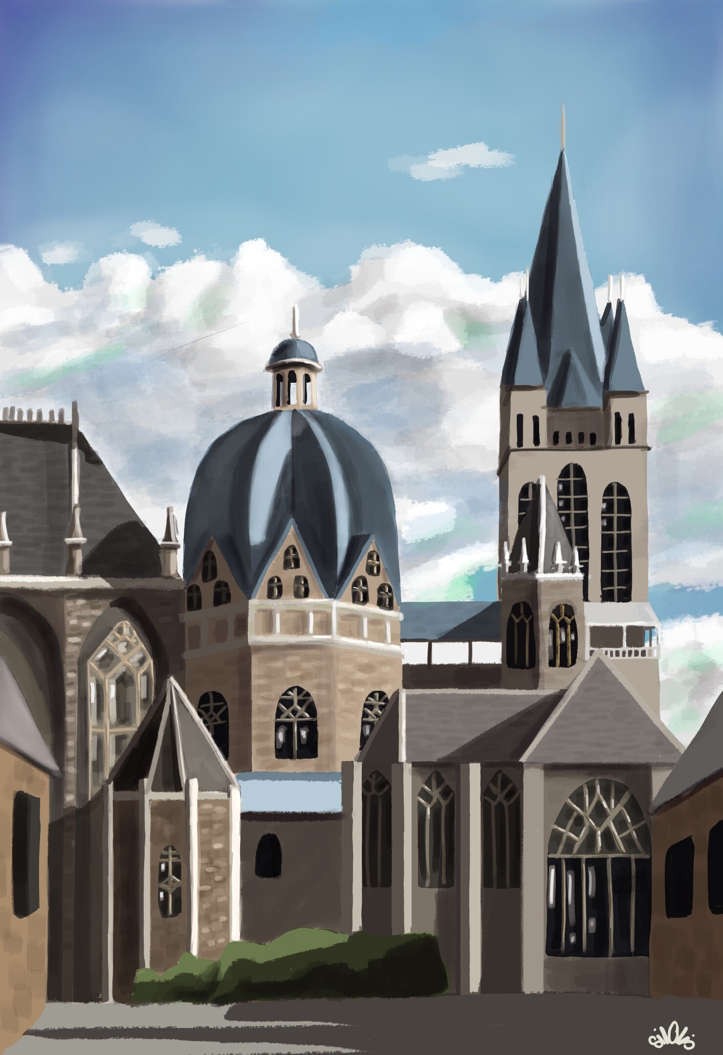 ArtStation - castle