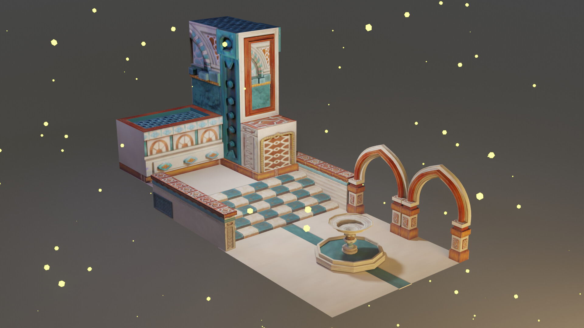 Romeee - Persian Trim Sheet