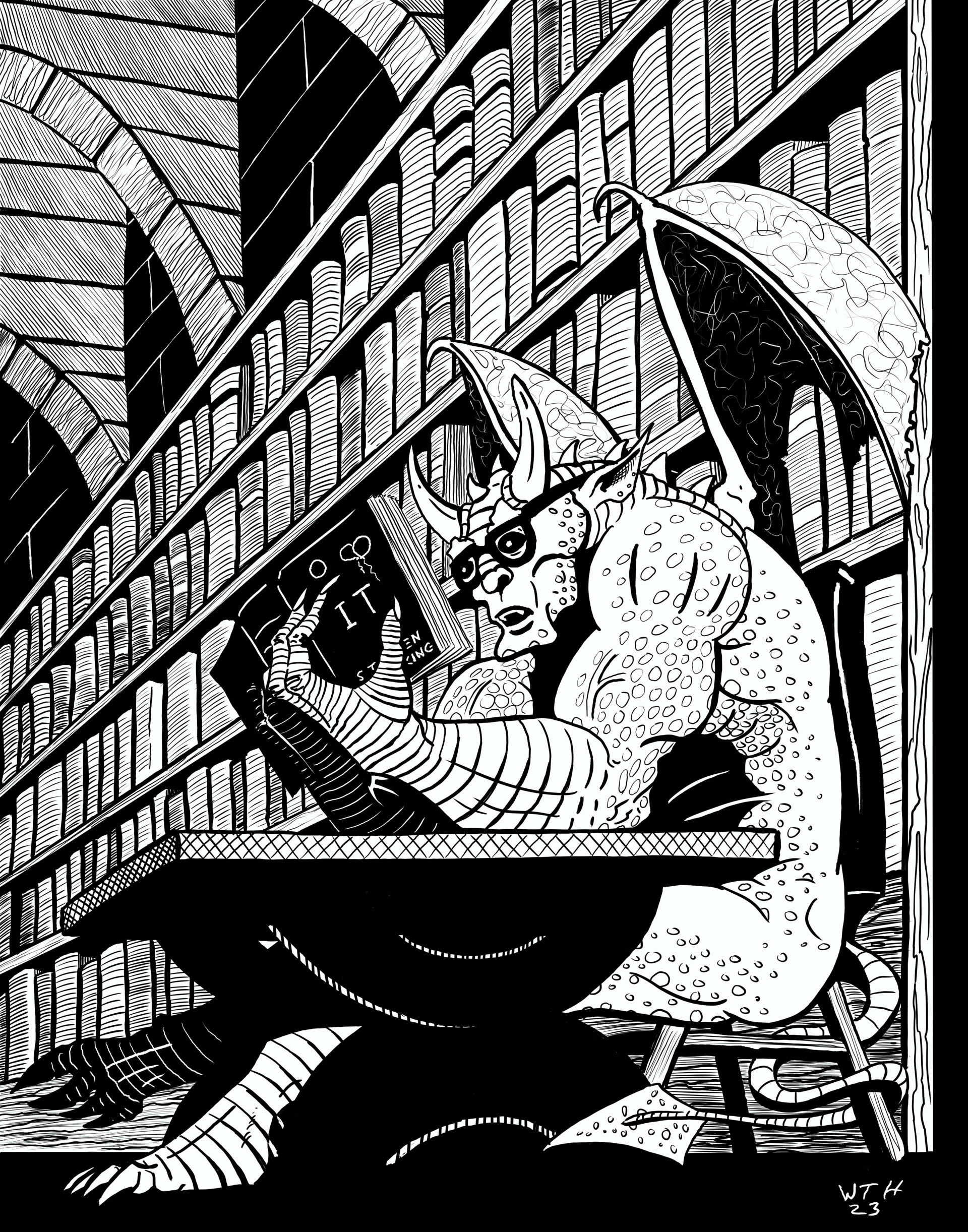 ArtStation - Shadowdark Inktober Library