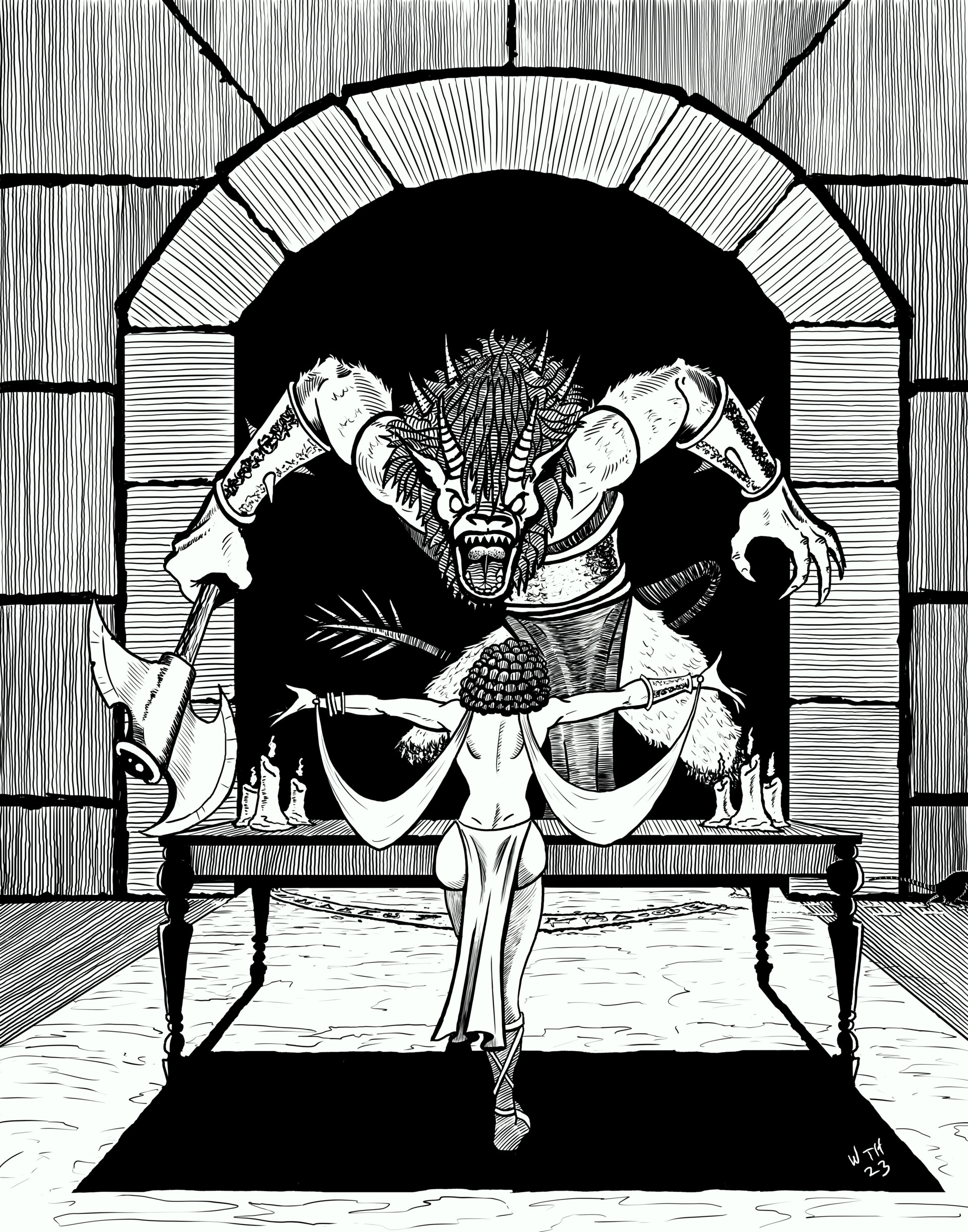 ArtStation - Shadowdark Inktober Pact