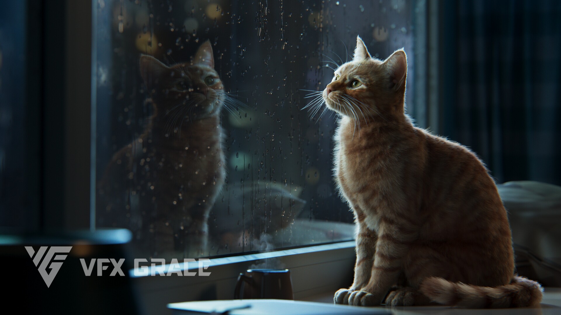 ArtStation - Orange Cat Animated