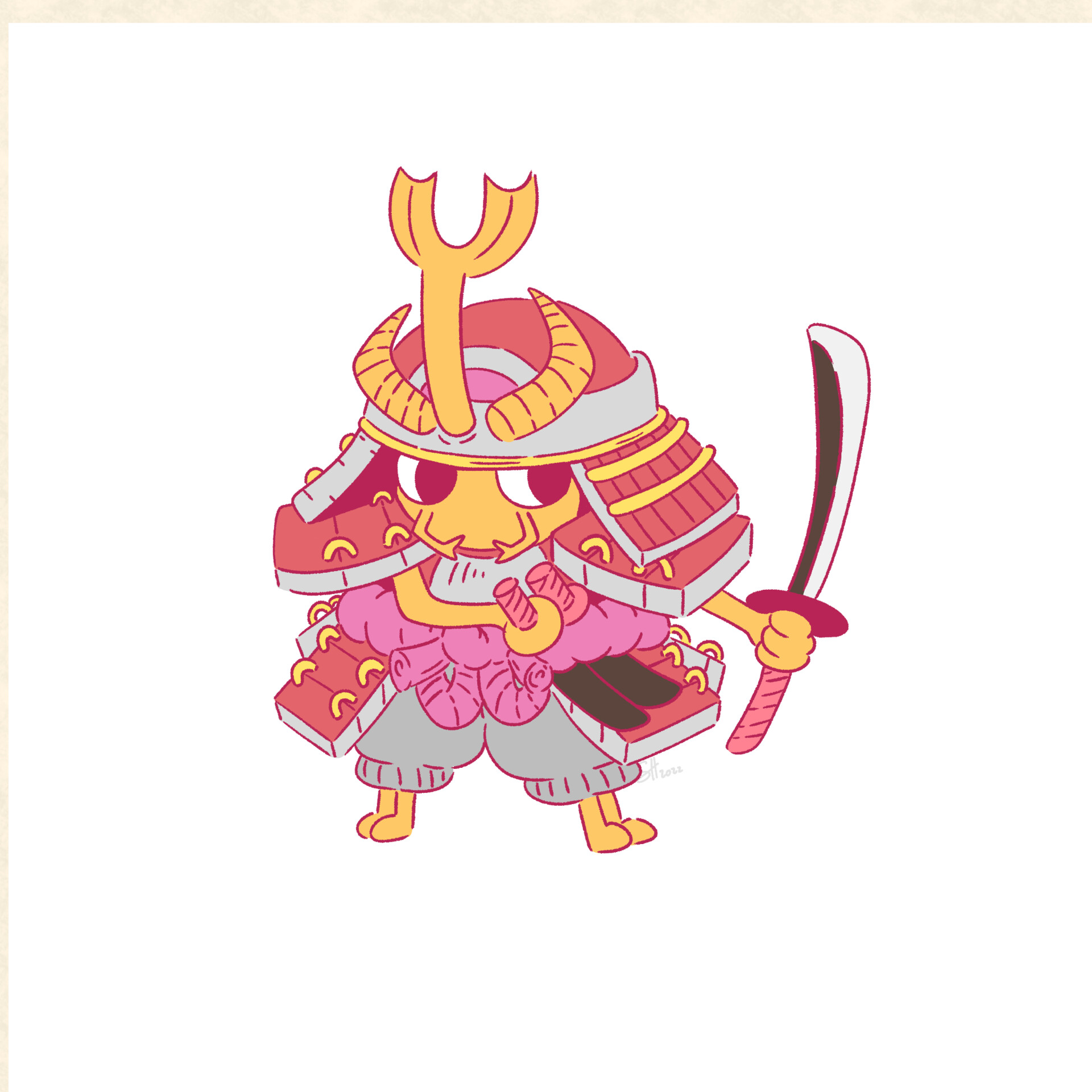 ArtStation - Beetle Samurai