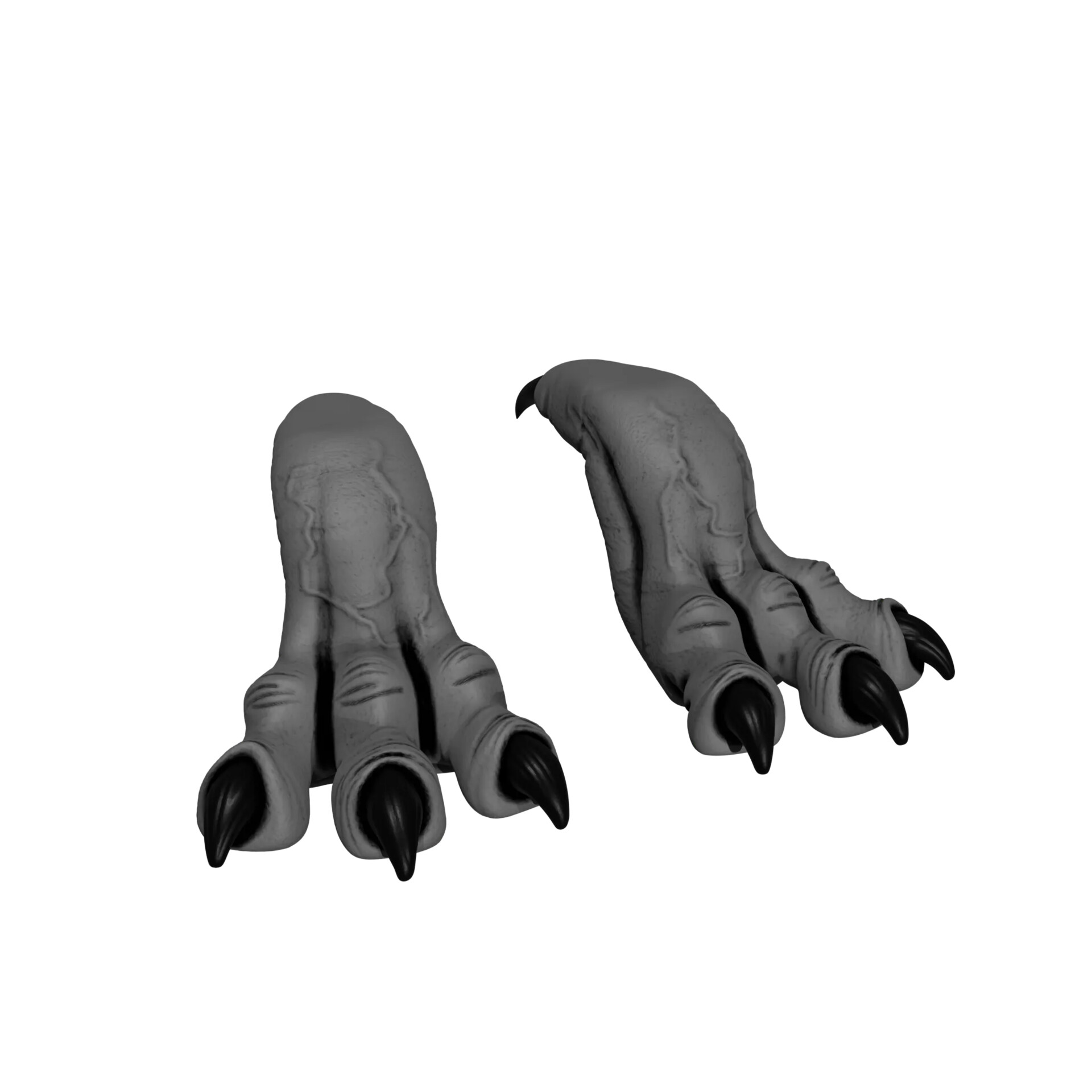 ArtStation - Vampire heads and body parts