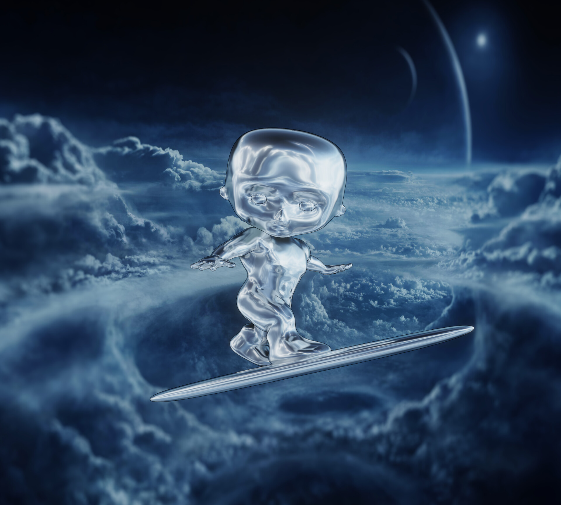 Stephen Meyer - OD1 MINI SILVER SURFER