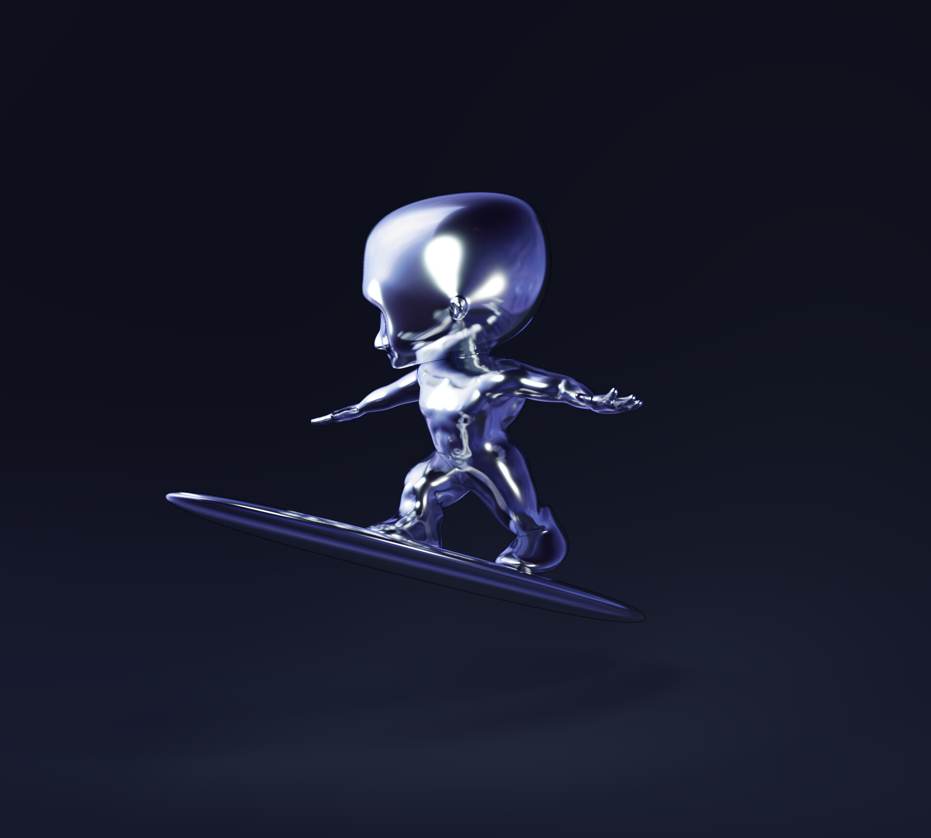 Stephen Meyer - OD1 MINI SILVER SURFER