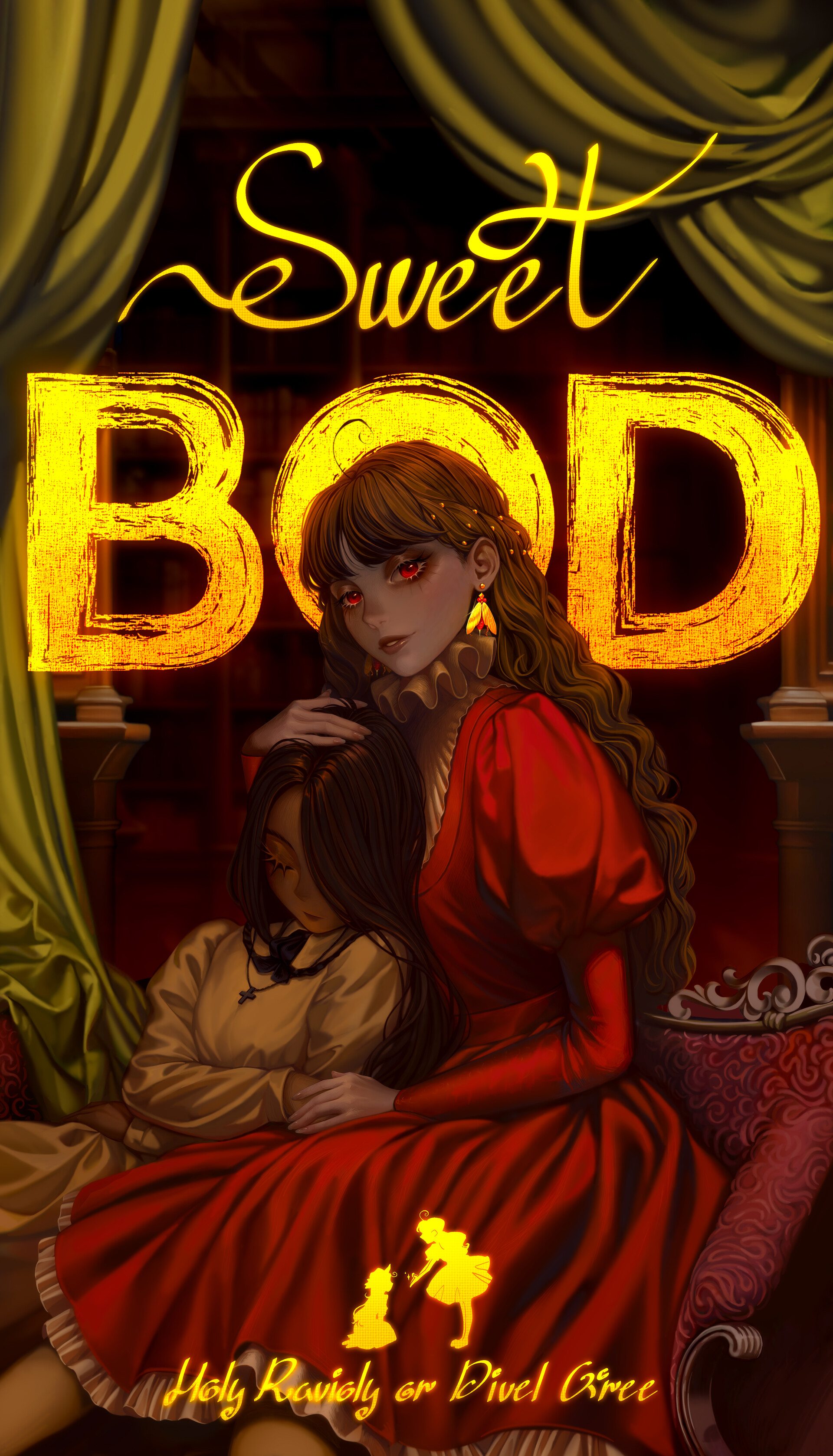 ArtStation - Sweet bod comic book cover