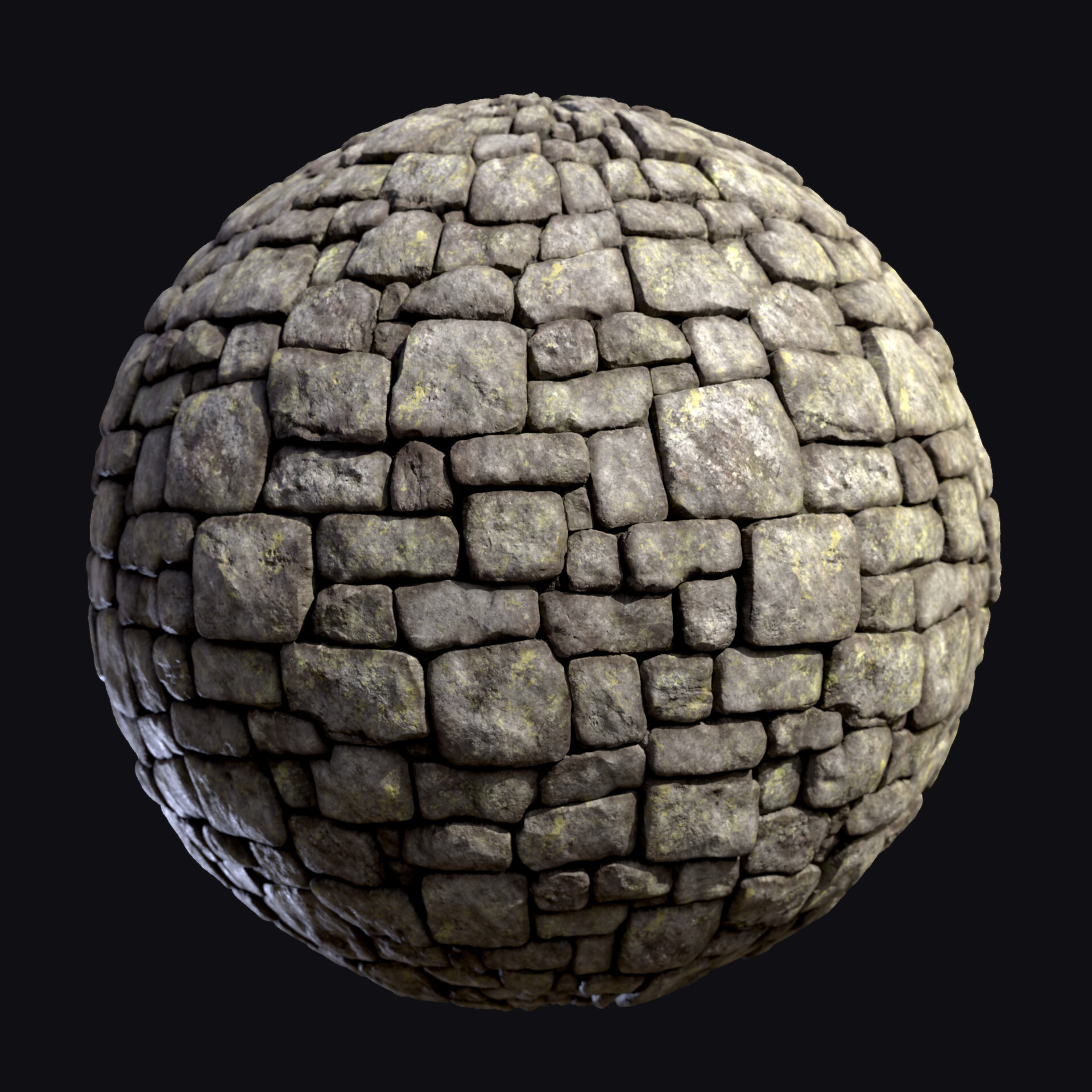 Nate Ryman - Japanese Stacked Stone Wall Texture