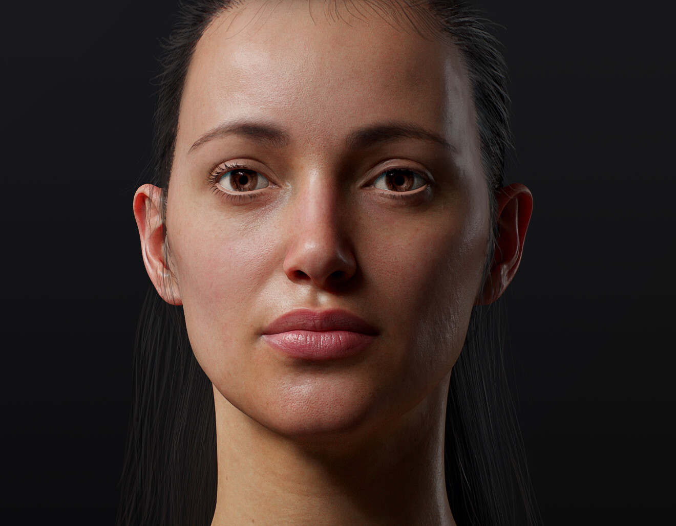 ArtStation - Head of a Woman